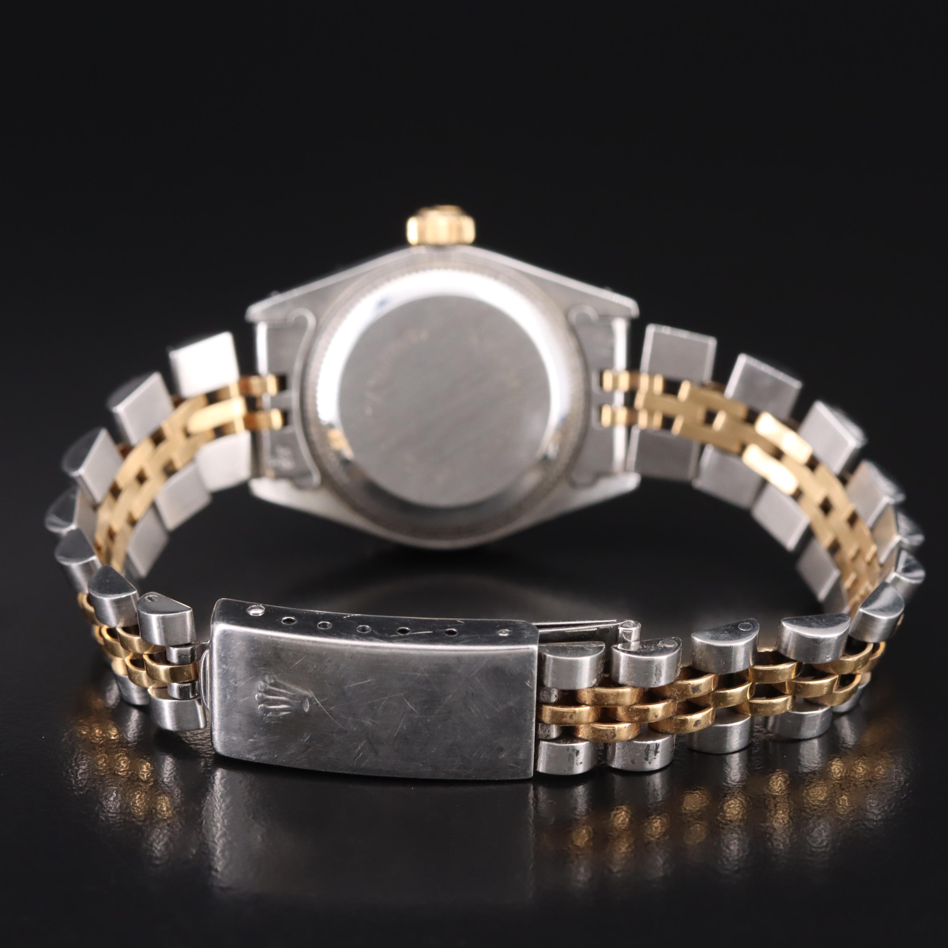 1985 Rolex Oyster Perpetual Datejust 18K and Stainless Steel Wristwatch ...