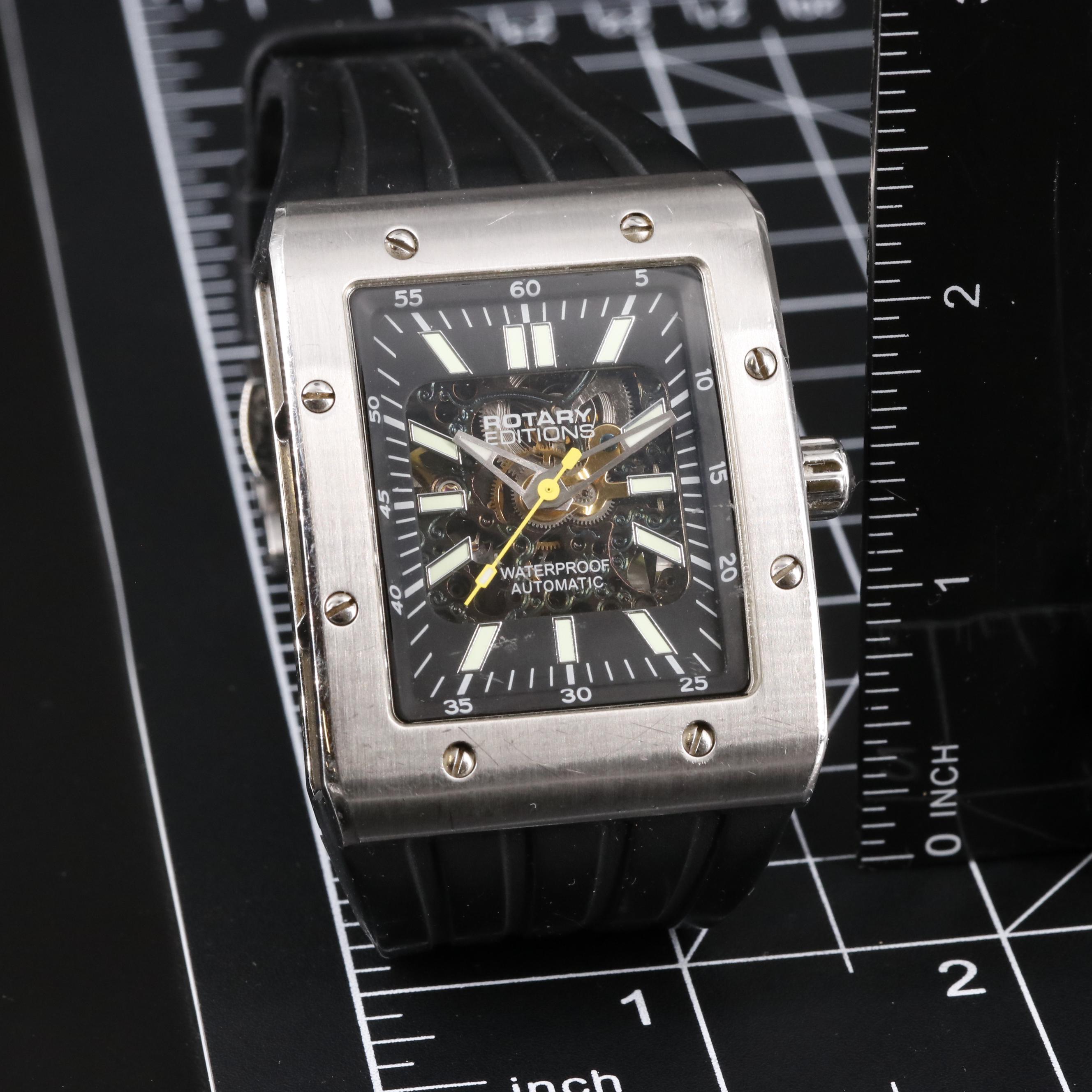 Rotary Editions 1895 Skeleton Automatic Wristwatch | EBTH