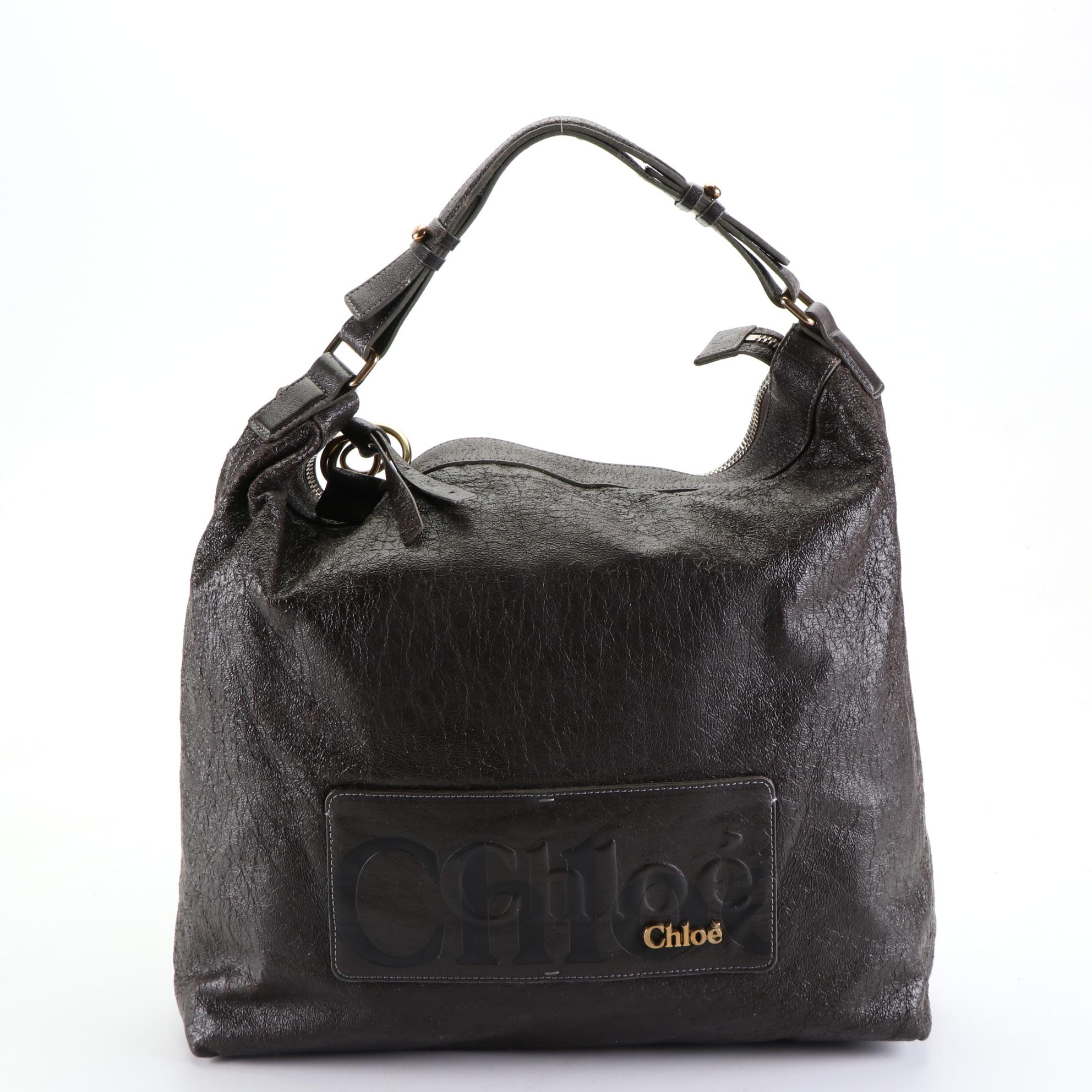 Chloé Bay Large Satchel Bag in Quilted Tan Leather | EBTH