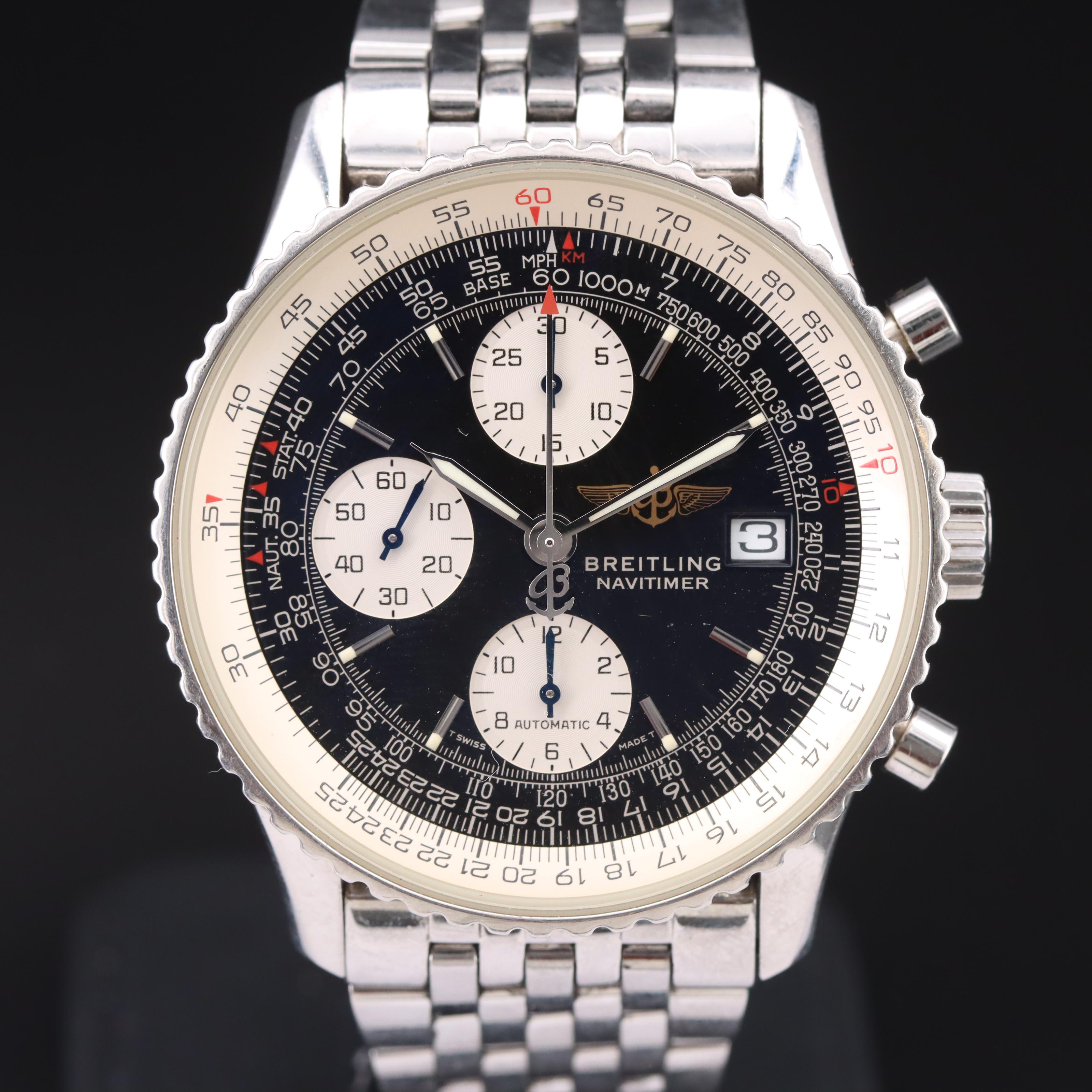 Breitling "Old Navitimer" Chronograph Wristwatch | EBTH