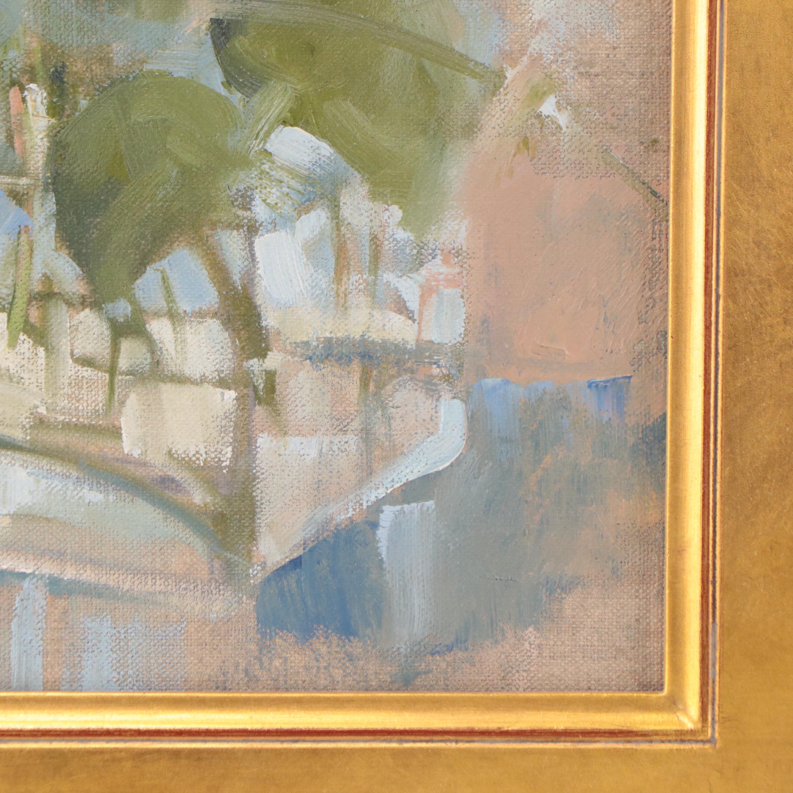 Jerry Points Floral Still Life Oil Painting | EBTH