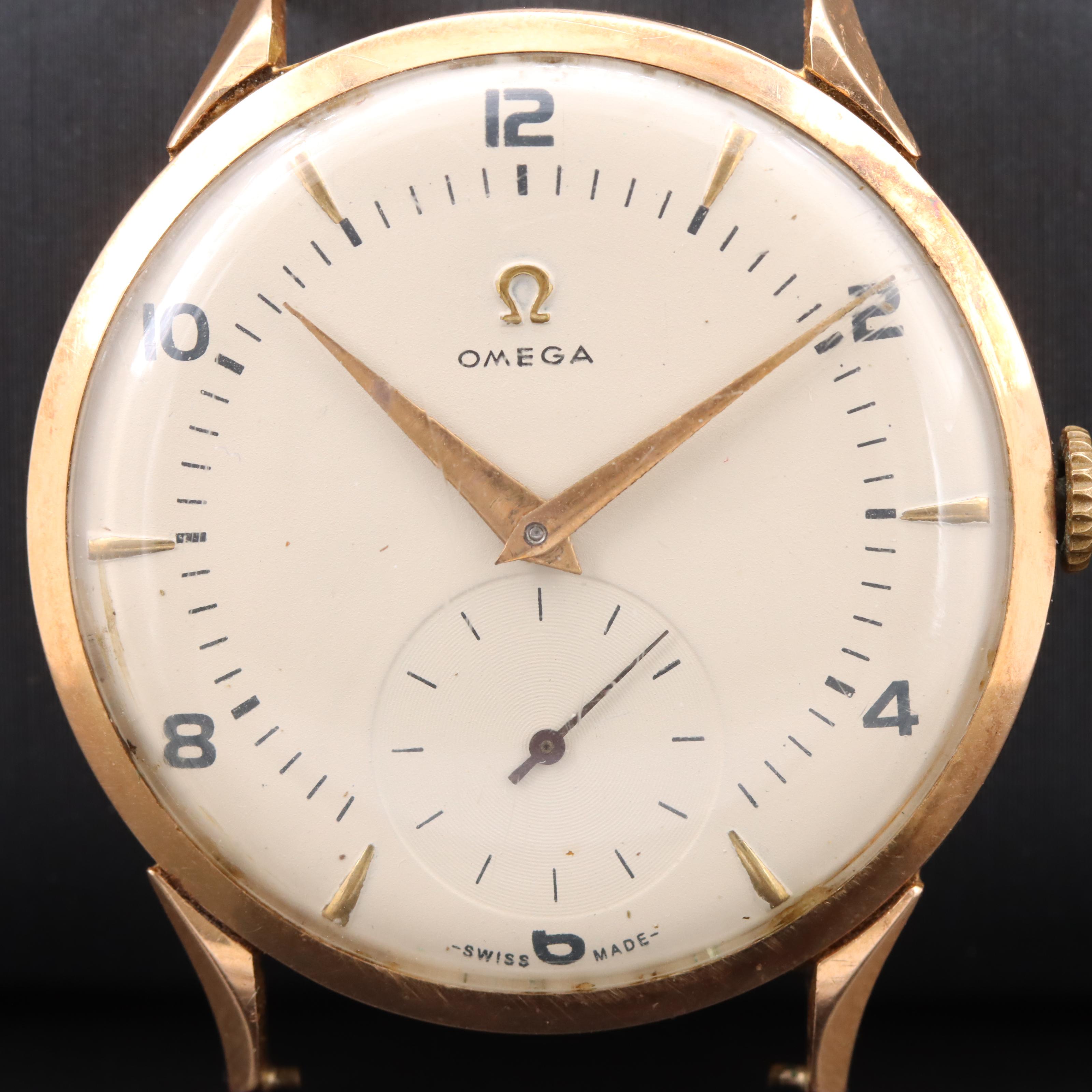1947 Omega 18K Wristwatch | EBTH