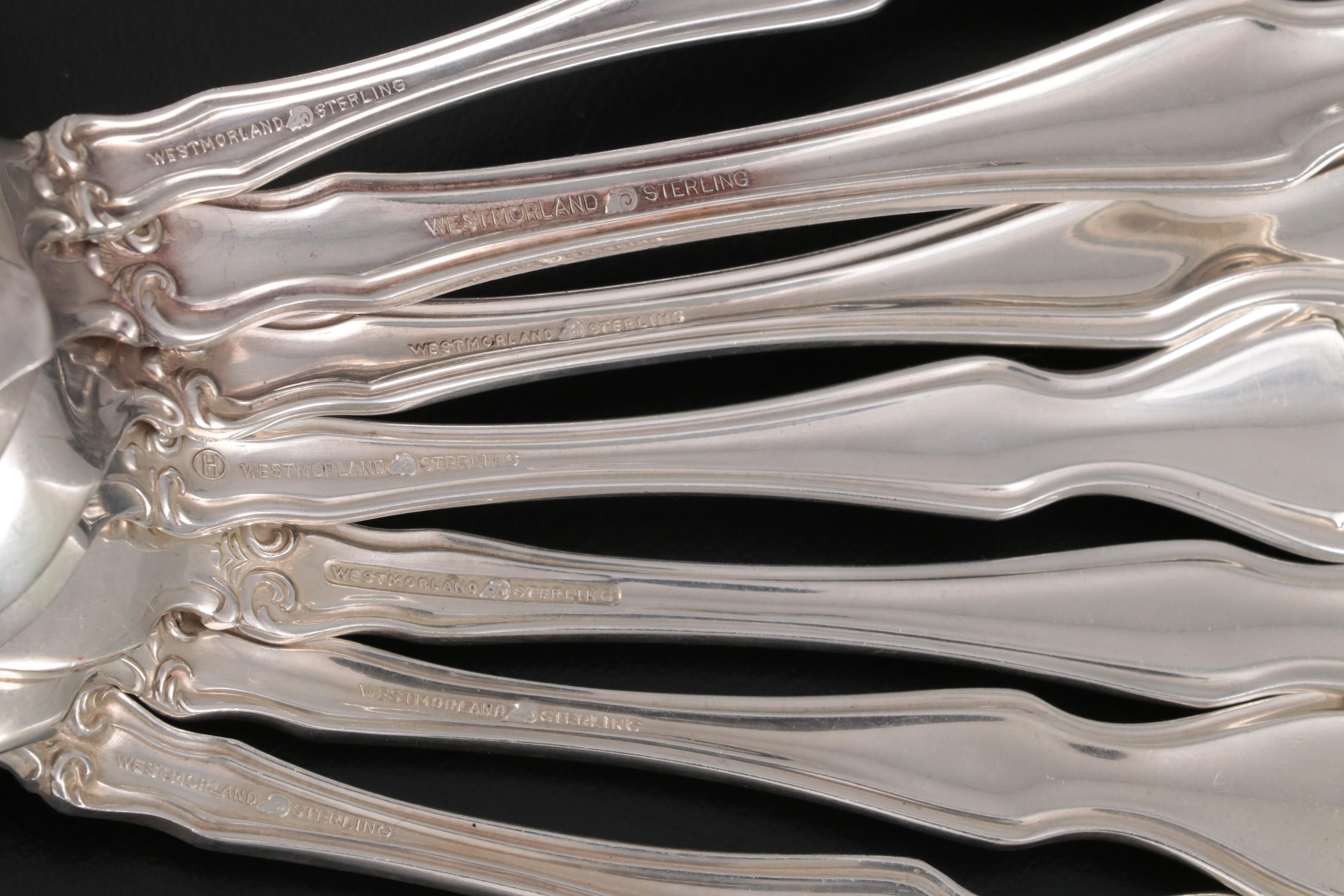 Westmoreland Silver "George & Martha Washington" Sterling Silver ...