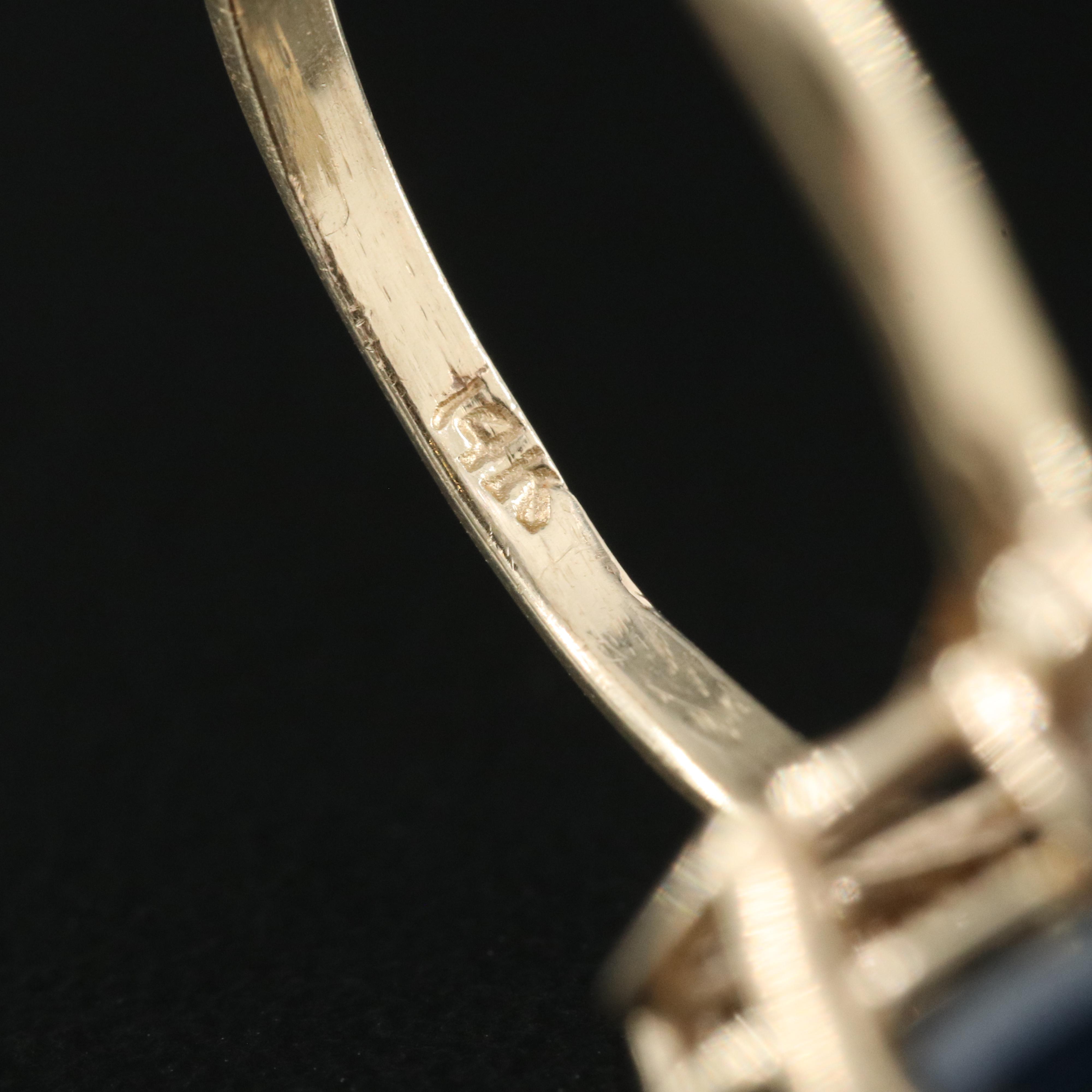 14K Star Sapphire and Diamond Ring | EBTH