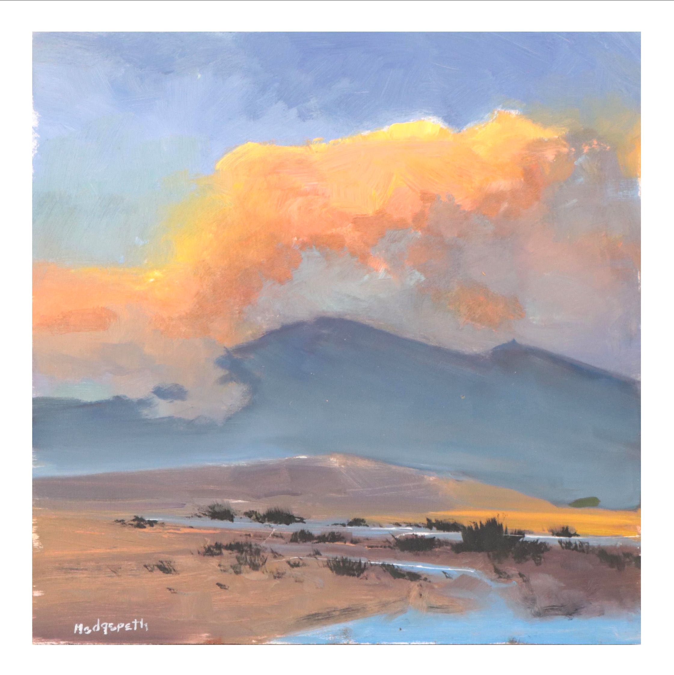 Thomas Meikle Kelly Pastoral Landscape Oil Painting | EBTH