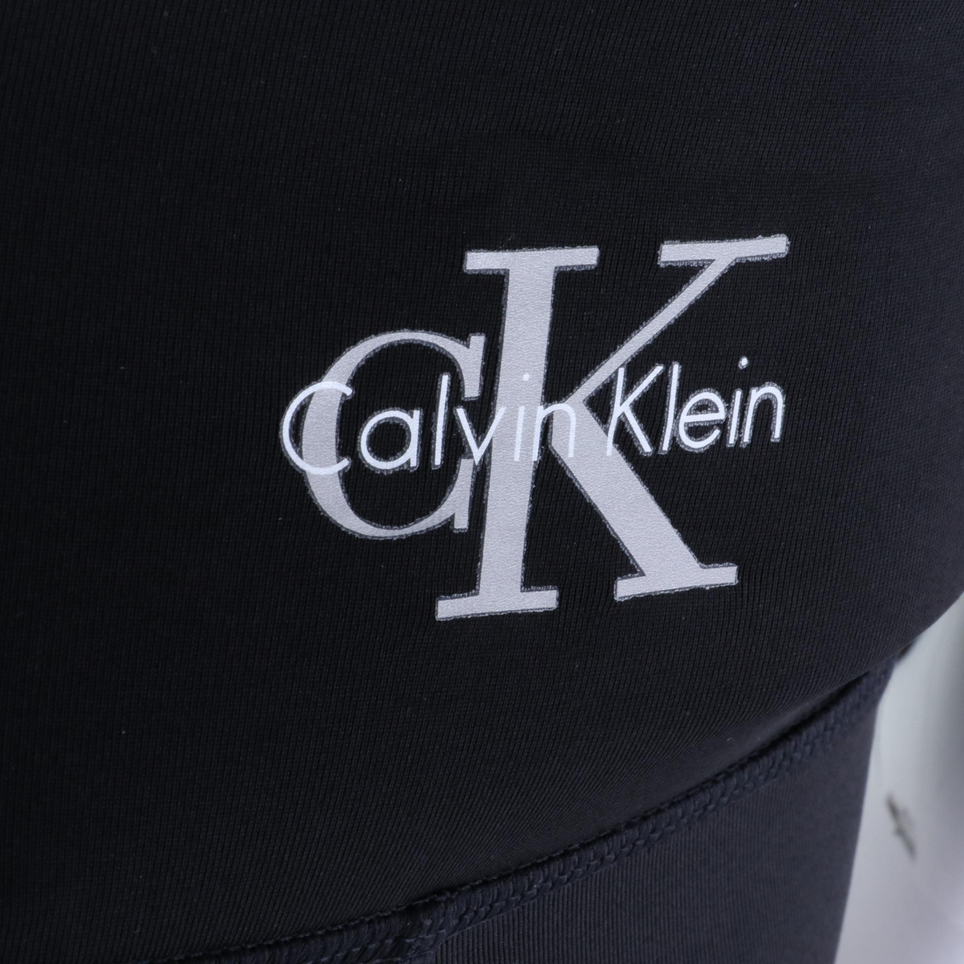 Calvin Klein Print and Solid High-Waisted Bike Shorts, New With Tags | EBTH