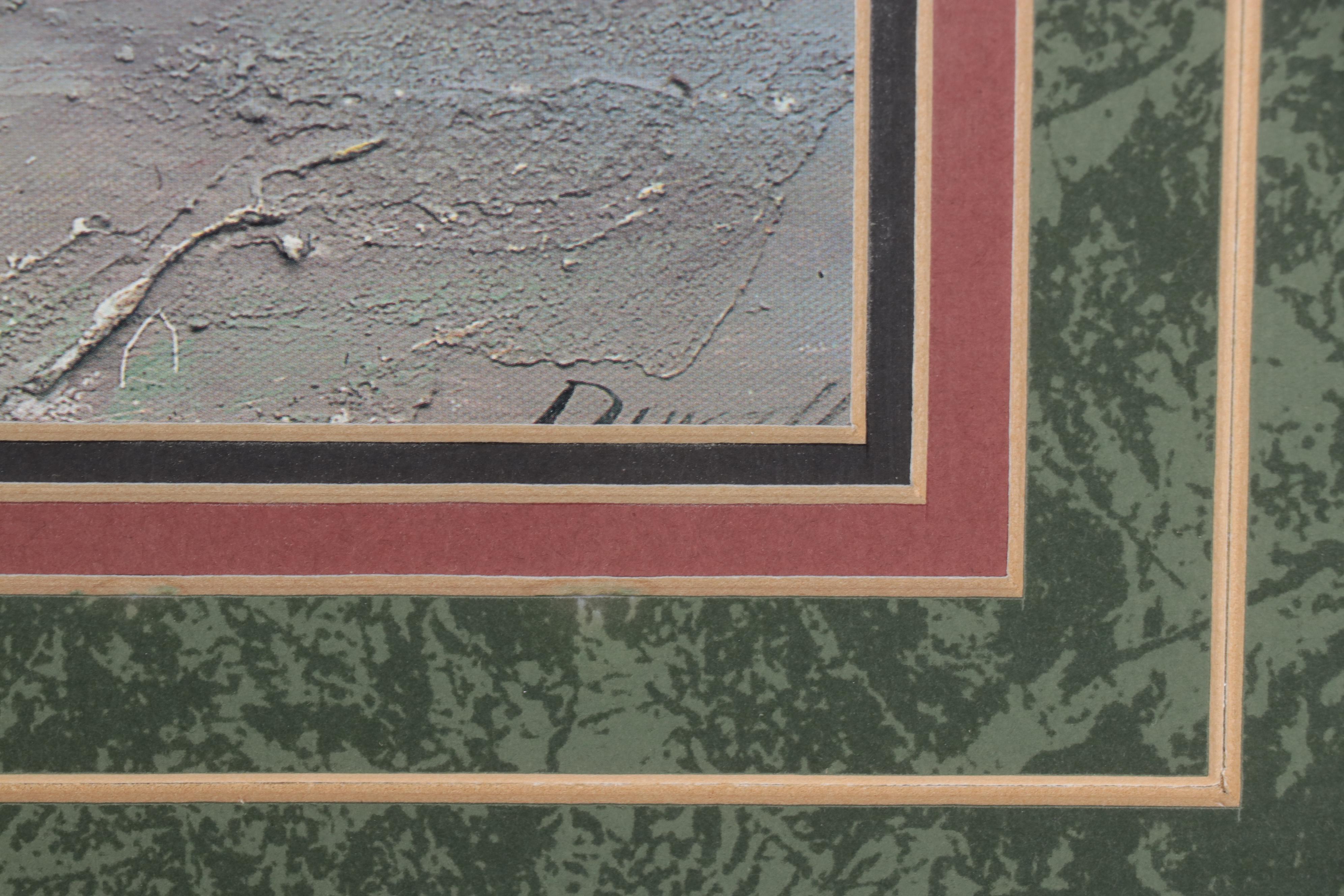 Offset Lithograph After Roger Duvall "Courtyard in Provence" | EBTH