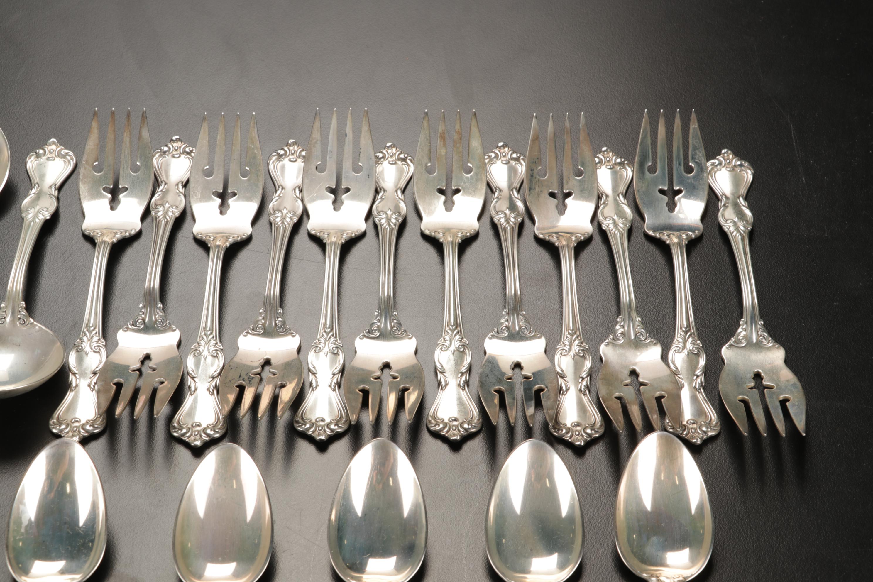 Reed & Barton "Marlborough" Sterling Silver Flatware, 1906-2011 | EBTH