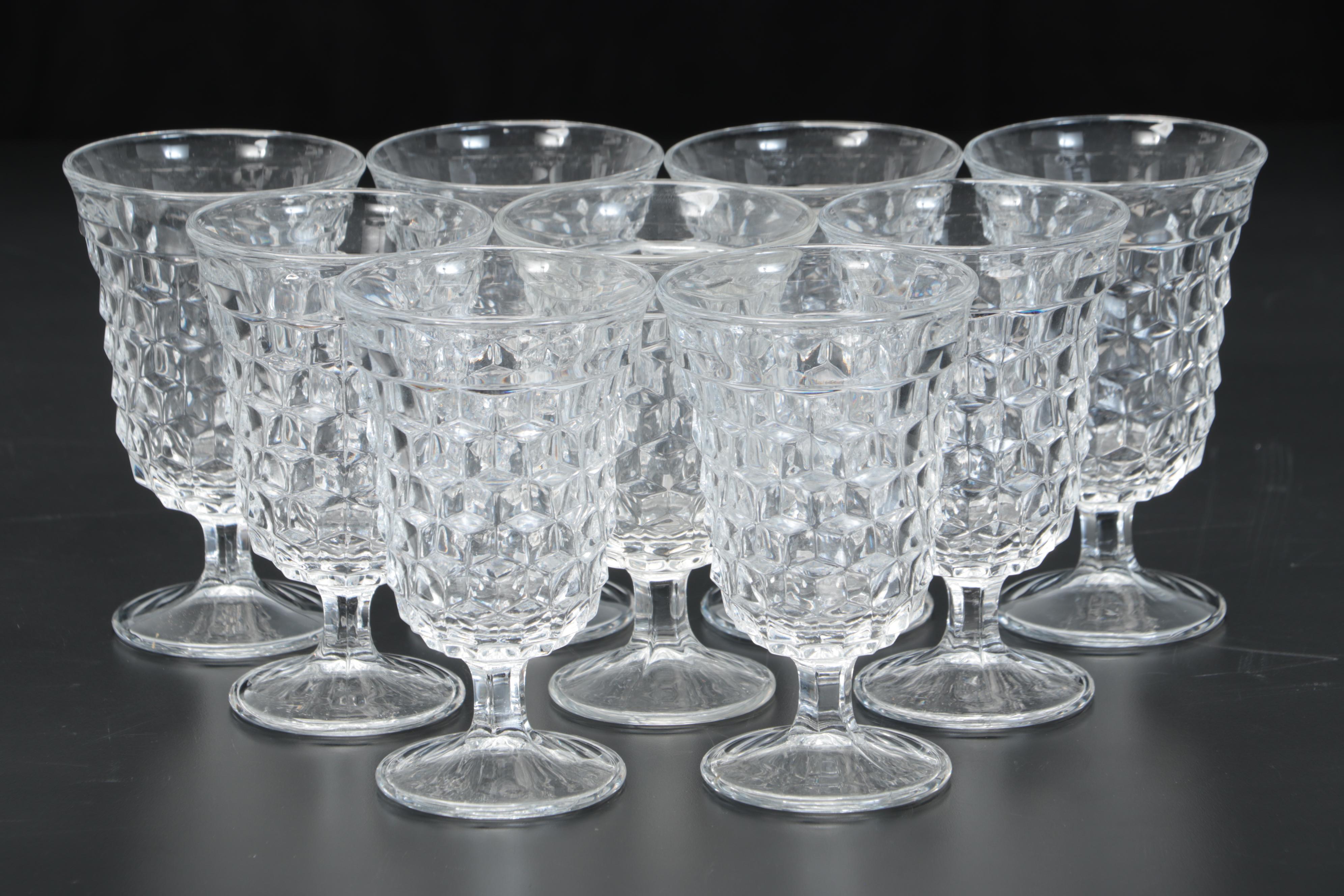 Fostoria "American Clear" Dinnerware, Stemware and Table Accessories | EBTH