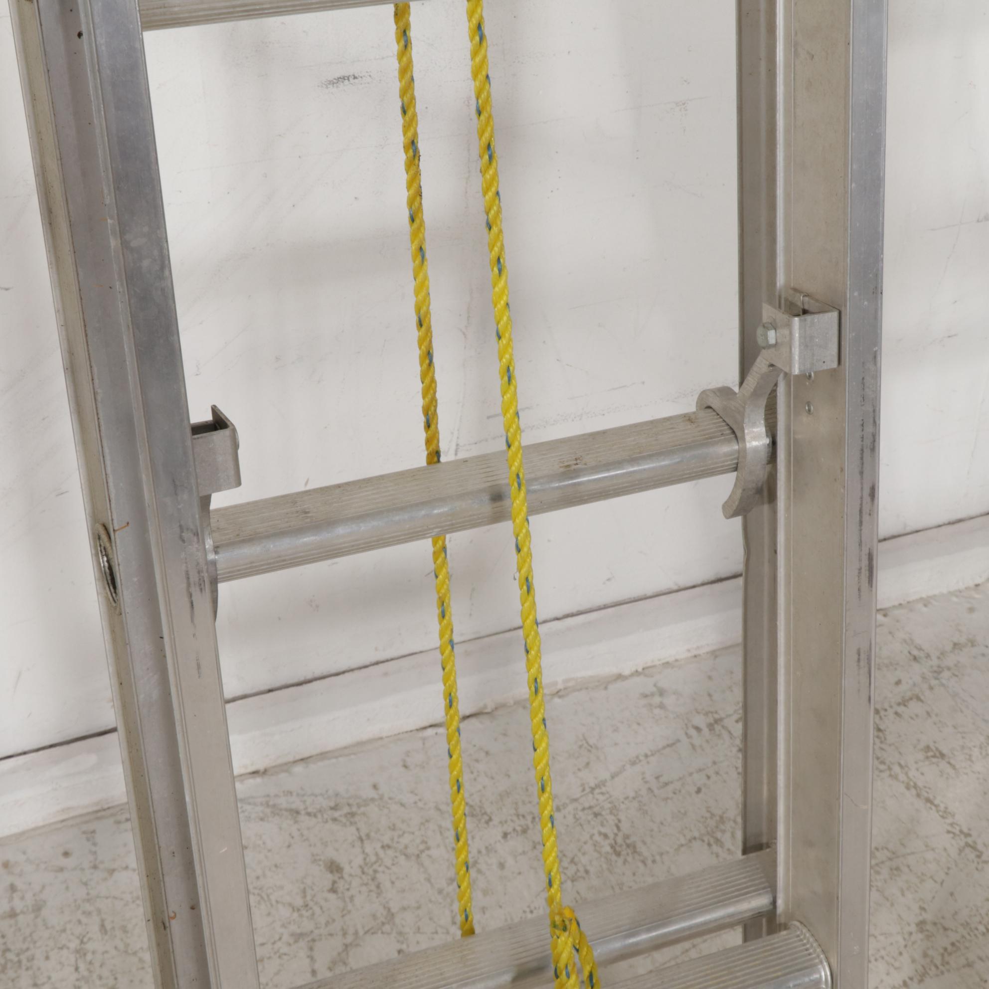 Husky Aluminum Stepladder With Davidson and Louisville Extension ...