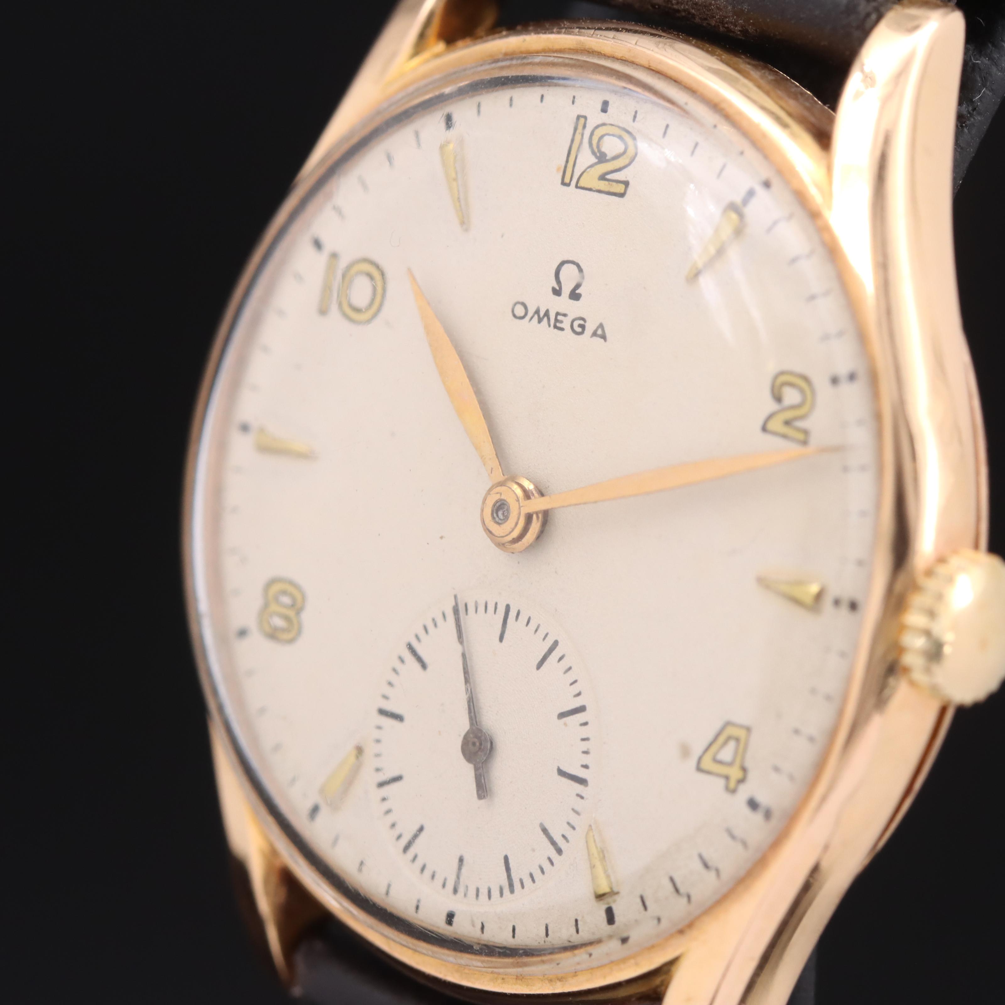 1947 Omega 18K Hand-Wind Wristwatch | EBTH