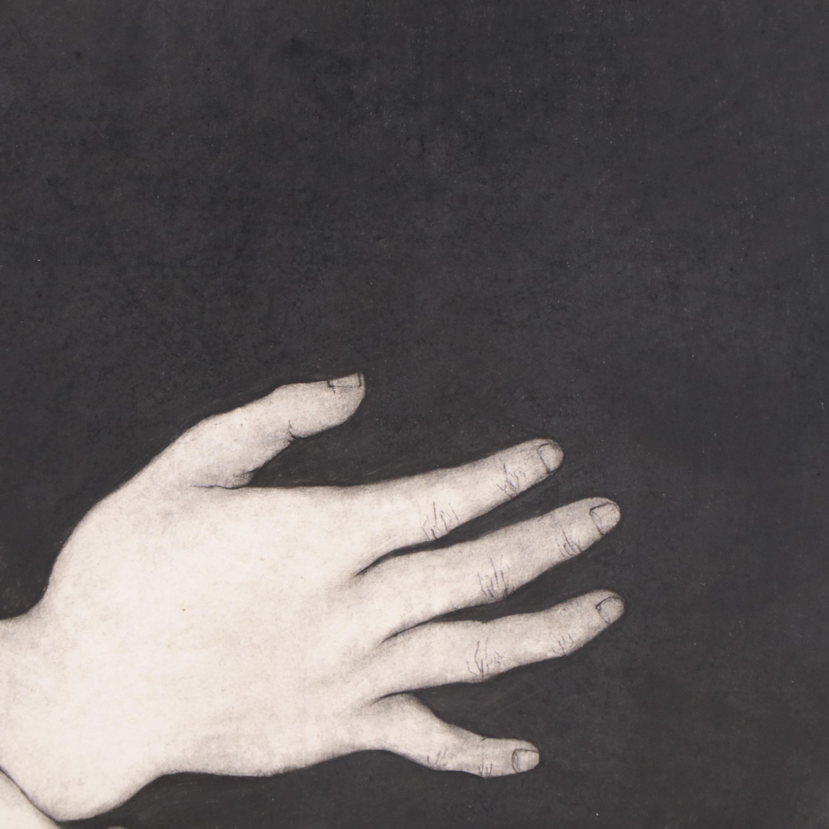Takashi Saito Charcoal Drawing "Harry Hoffman," 1968 | EBTH