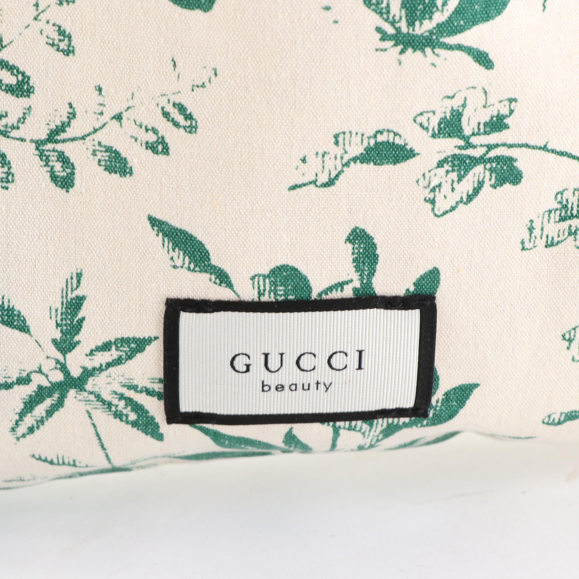 Gucci Beauty Floral Toile Canvas Tote Bags | EBTH