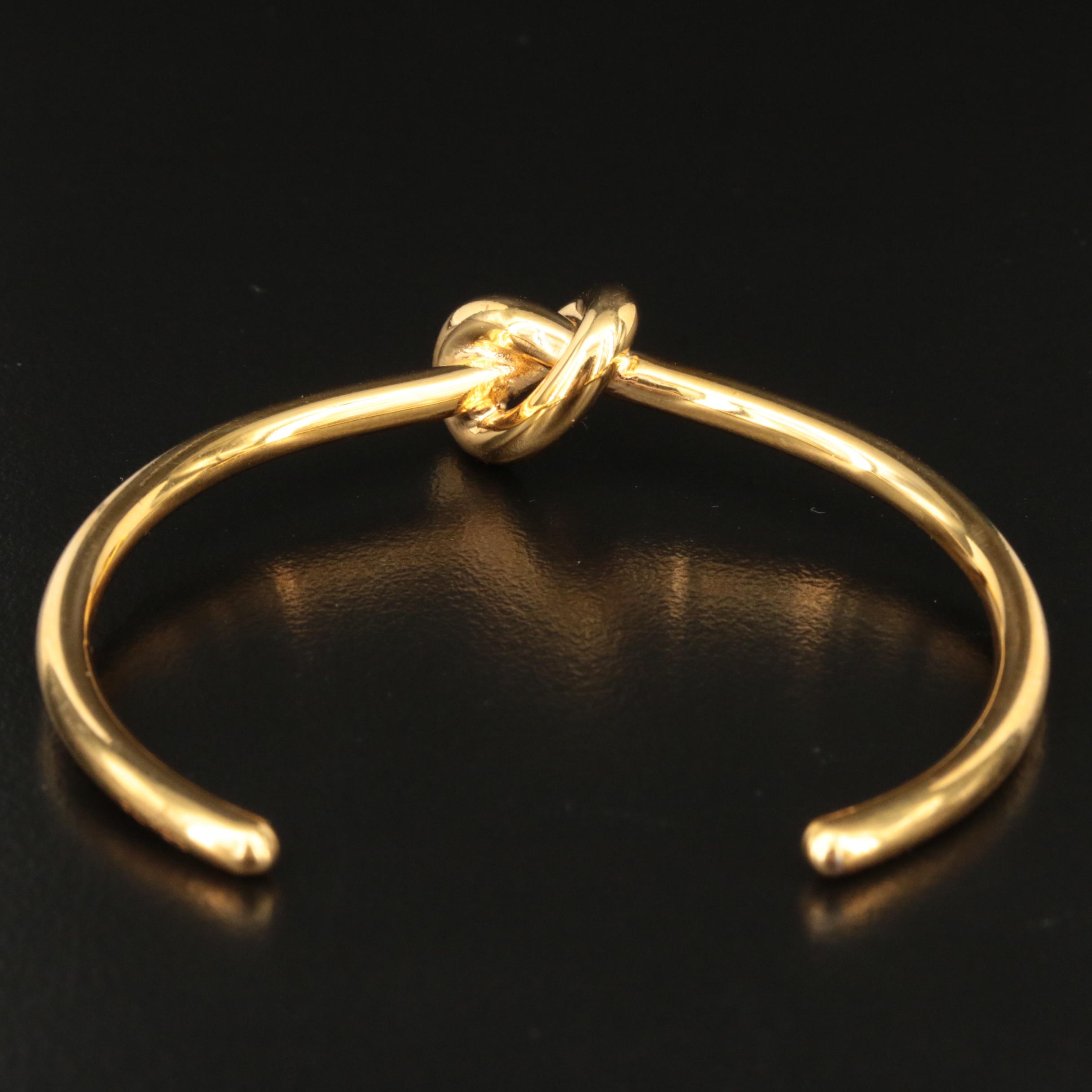 Celine Extra Thin Knot Cuff | EBTH