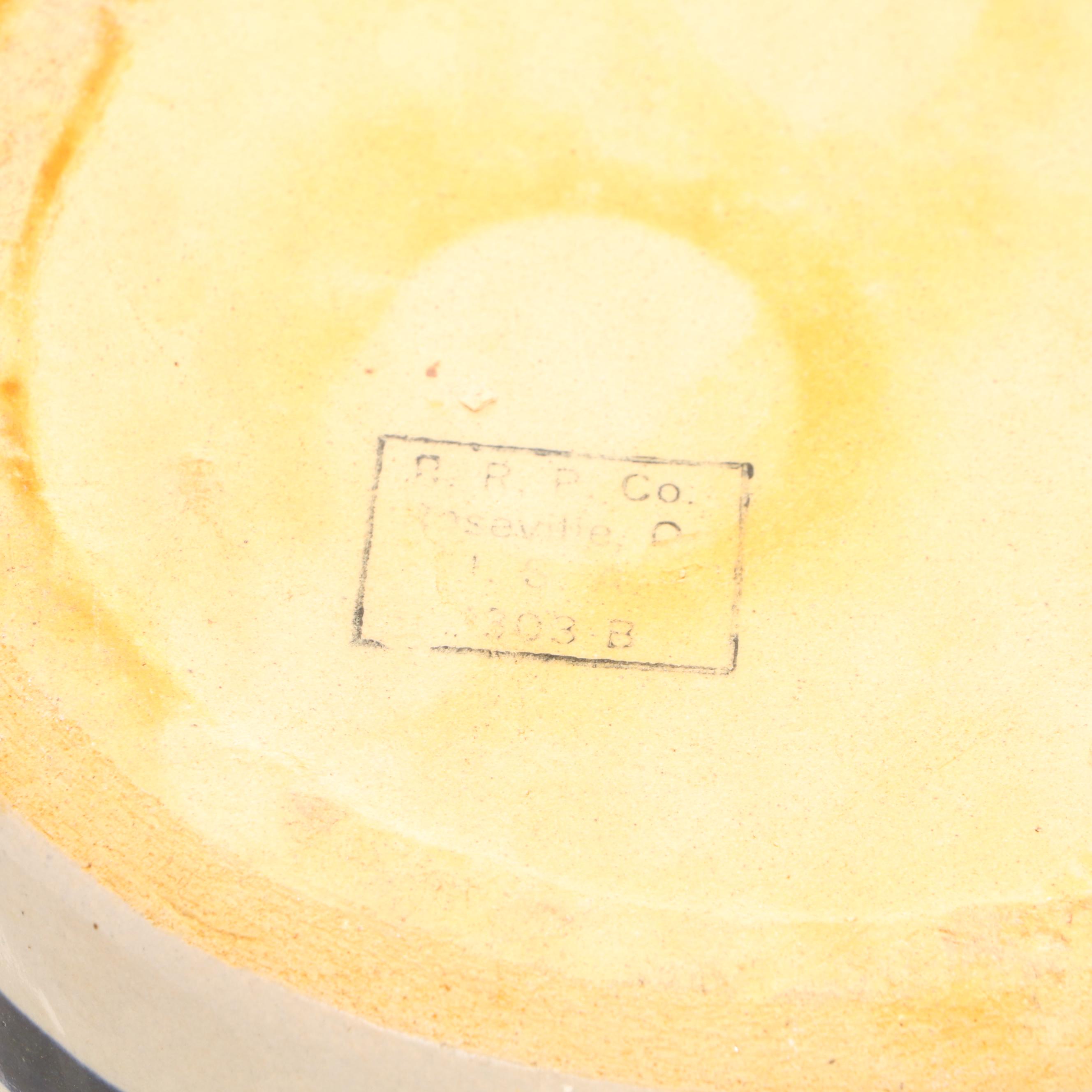 Robinson Ransbottom Pottery Co. Butter Crock and Other Crocks, 20th ...