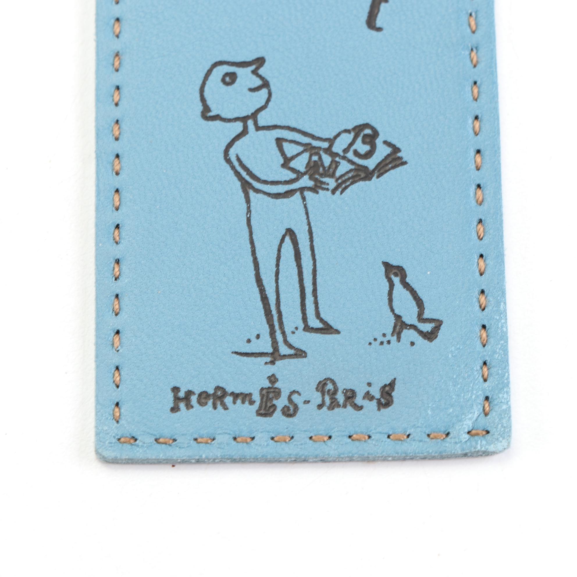 Hermès Letters Bookmark in Lambskin Leather with Box | EBTH