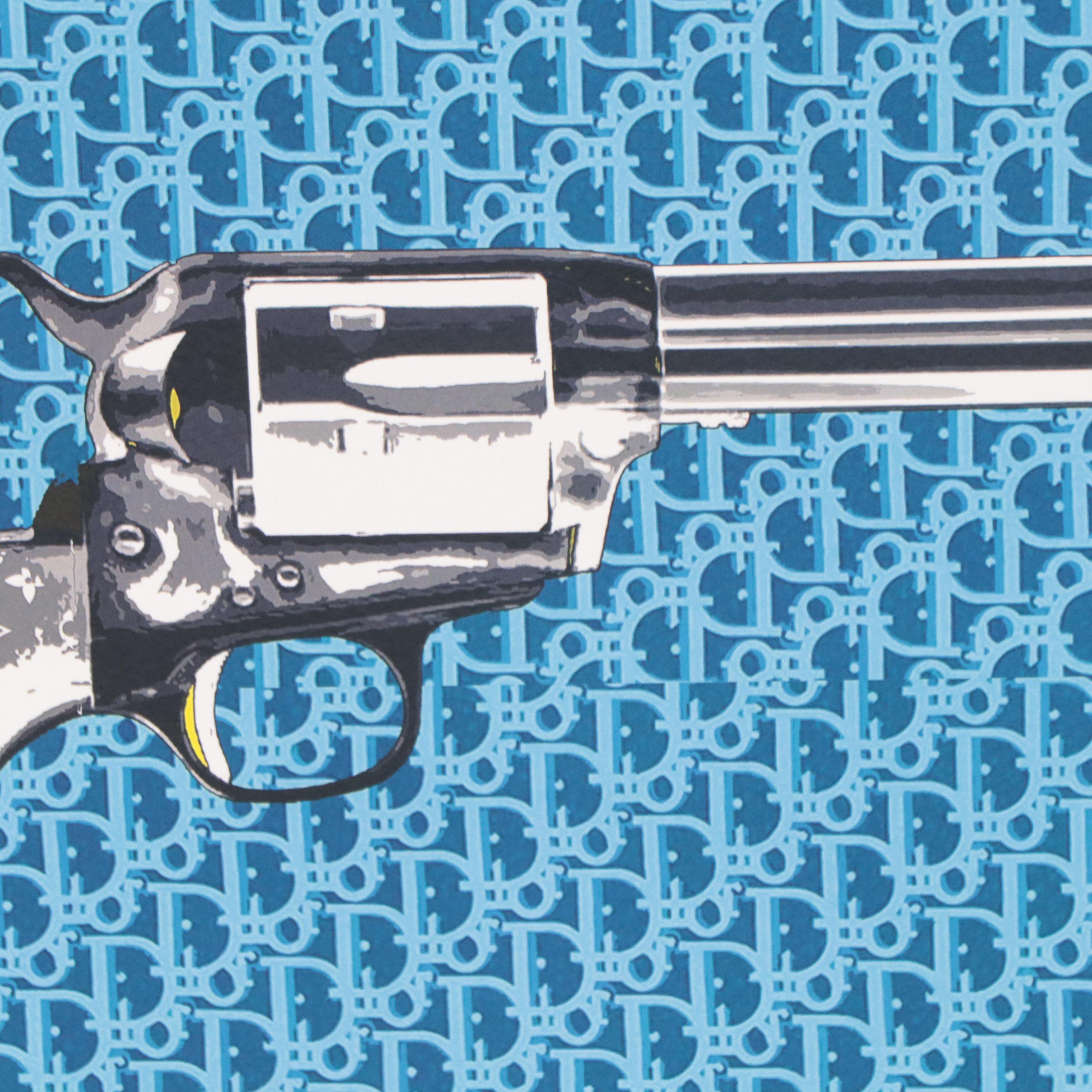 Death NYC Pop Art Graphic Print Christian Dior Revolver, 2022 | EBTH