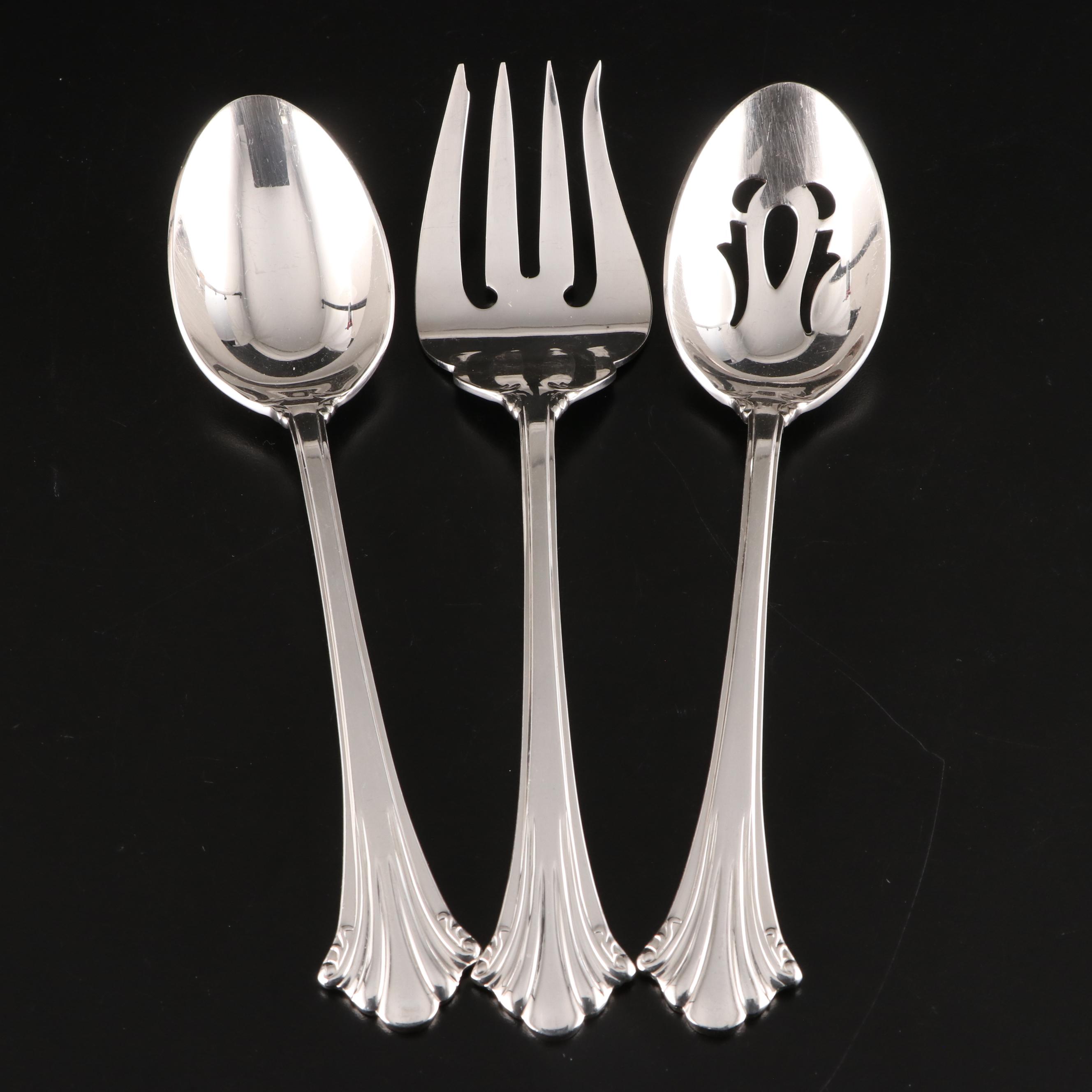 Reed & Barton "Highlands" and Oneida "Classic Shell" Silver Plate ...