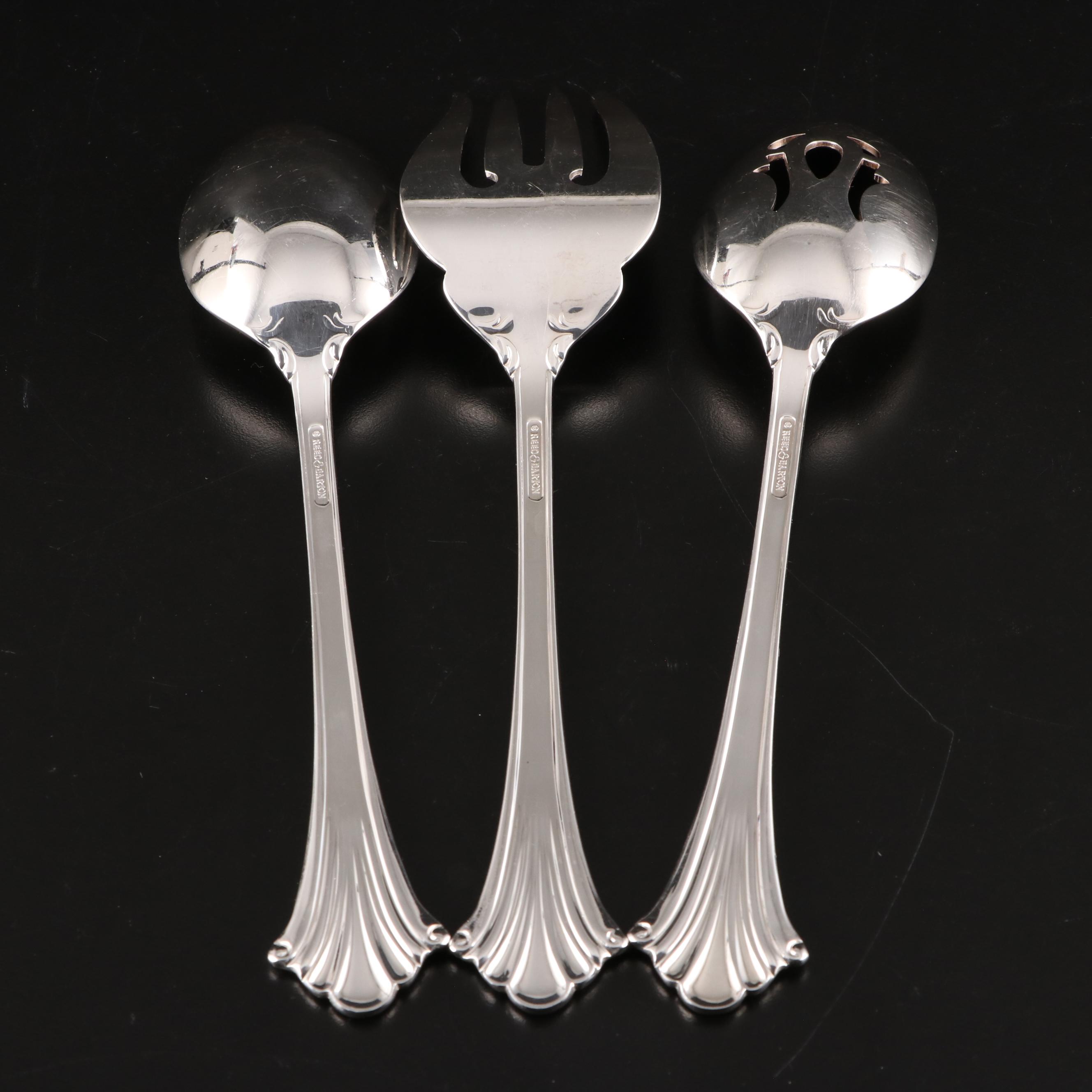 Reed & Barton "Highlands" and Oneida "Classic Shell" Silver Plate Flatware | EBTH