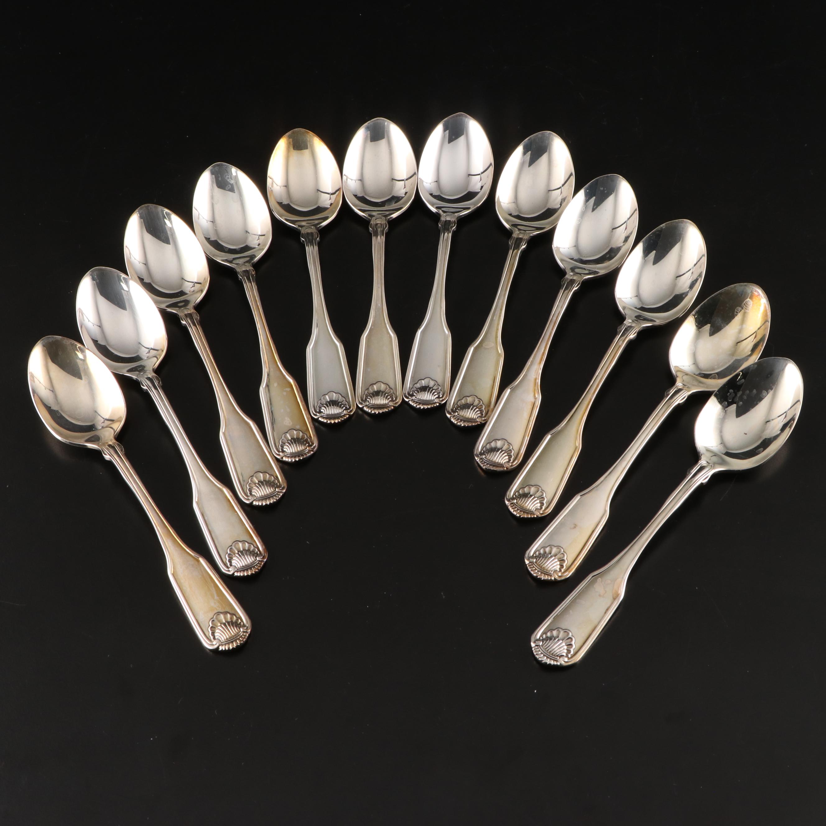 Reed & Barton "Highlands" and Oneida "Classic Shell" Silver Plate ...