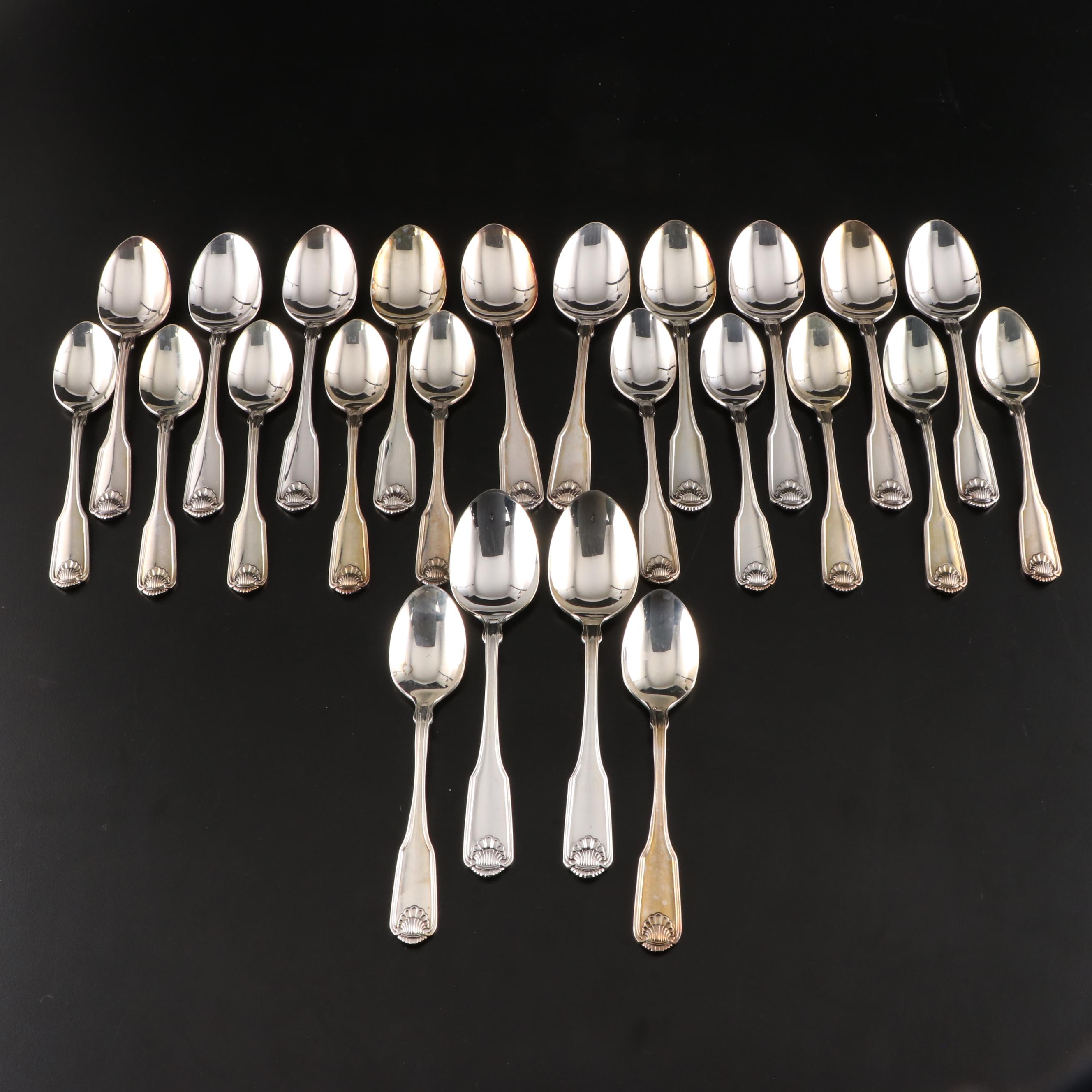 Reed & Barton "Highlands" and Oneida "Classic Shell" Silver Plate ...