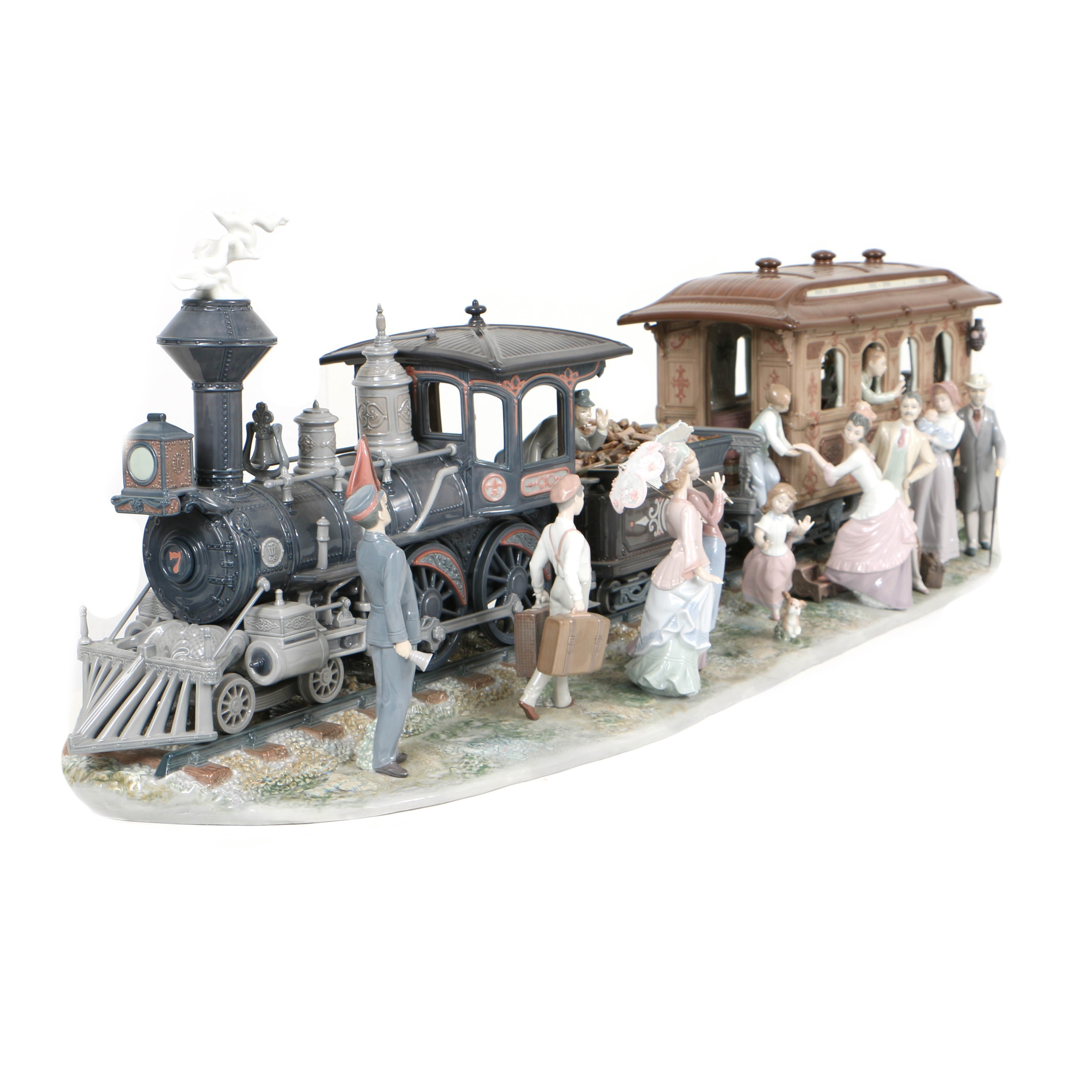 Lladró Limited Edition "A Grand Adventure" Porcelain Sculpture, 2002 | EBTH