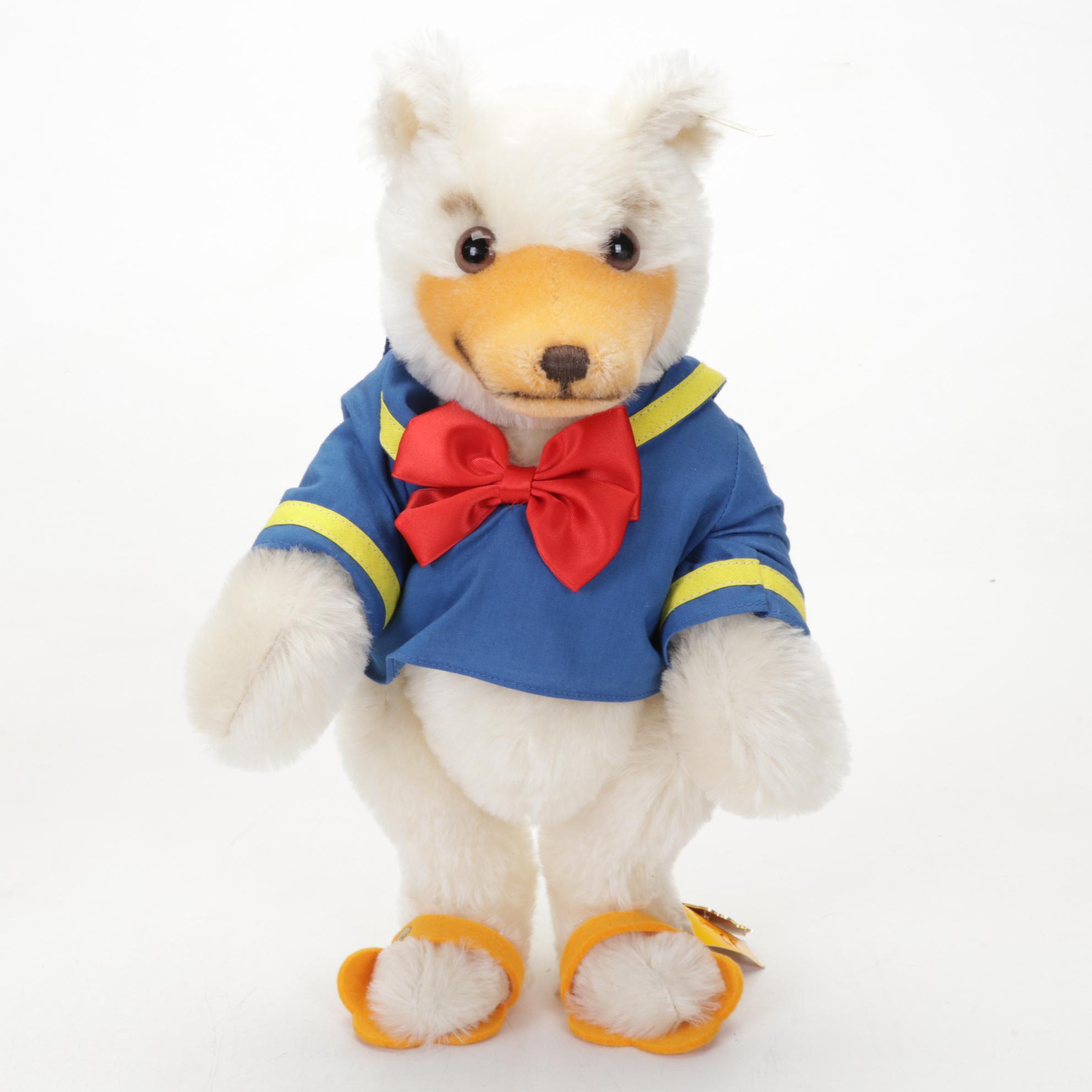 Steiff "Teddy Donald" and Bunny Rabbit Stuffed Animals | EBTH