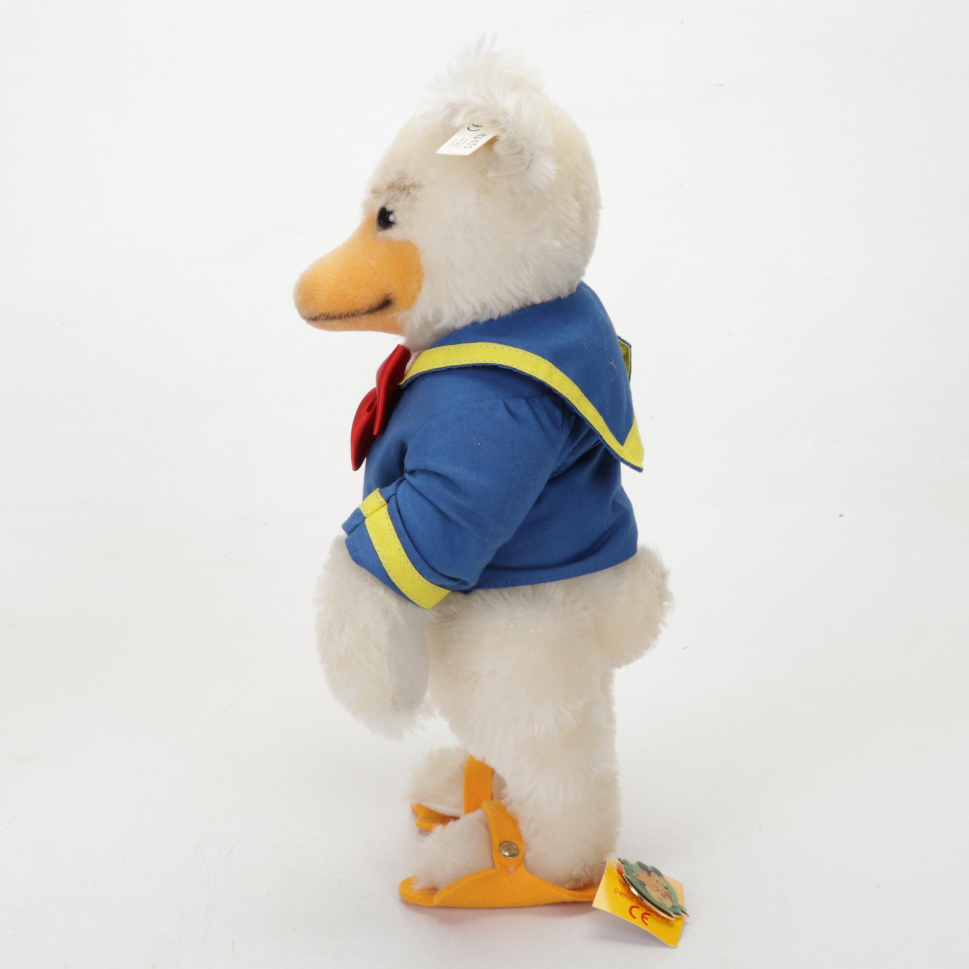 Steiff "Teddy Donald" and Bunny Rabbit Stuffed Animals | EBTH