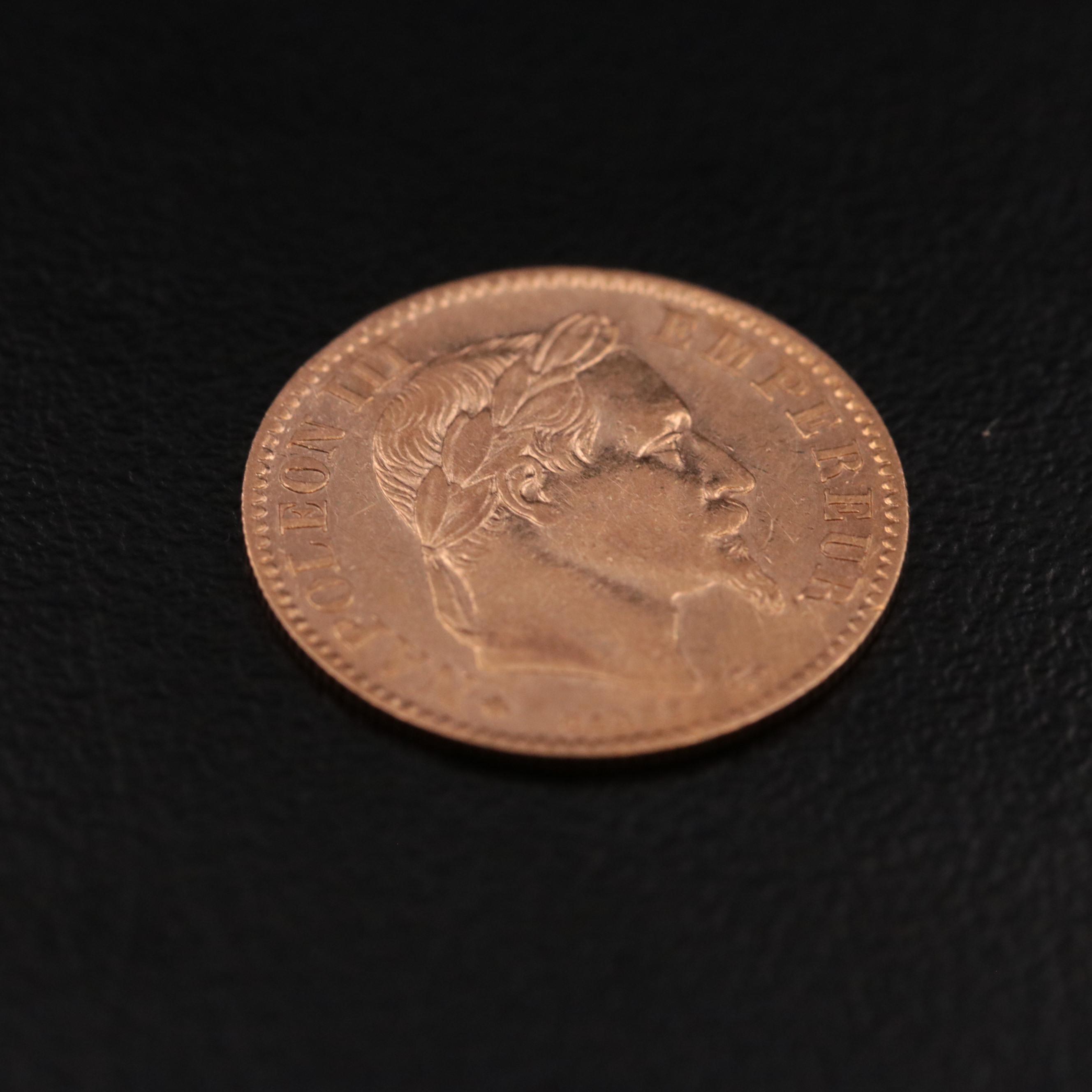 1863-A France 10-Francs Gold Coin | EBTH