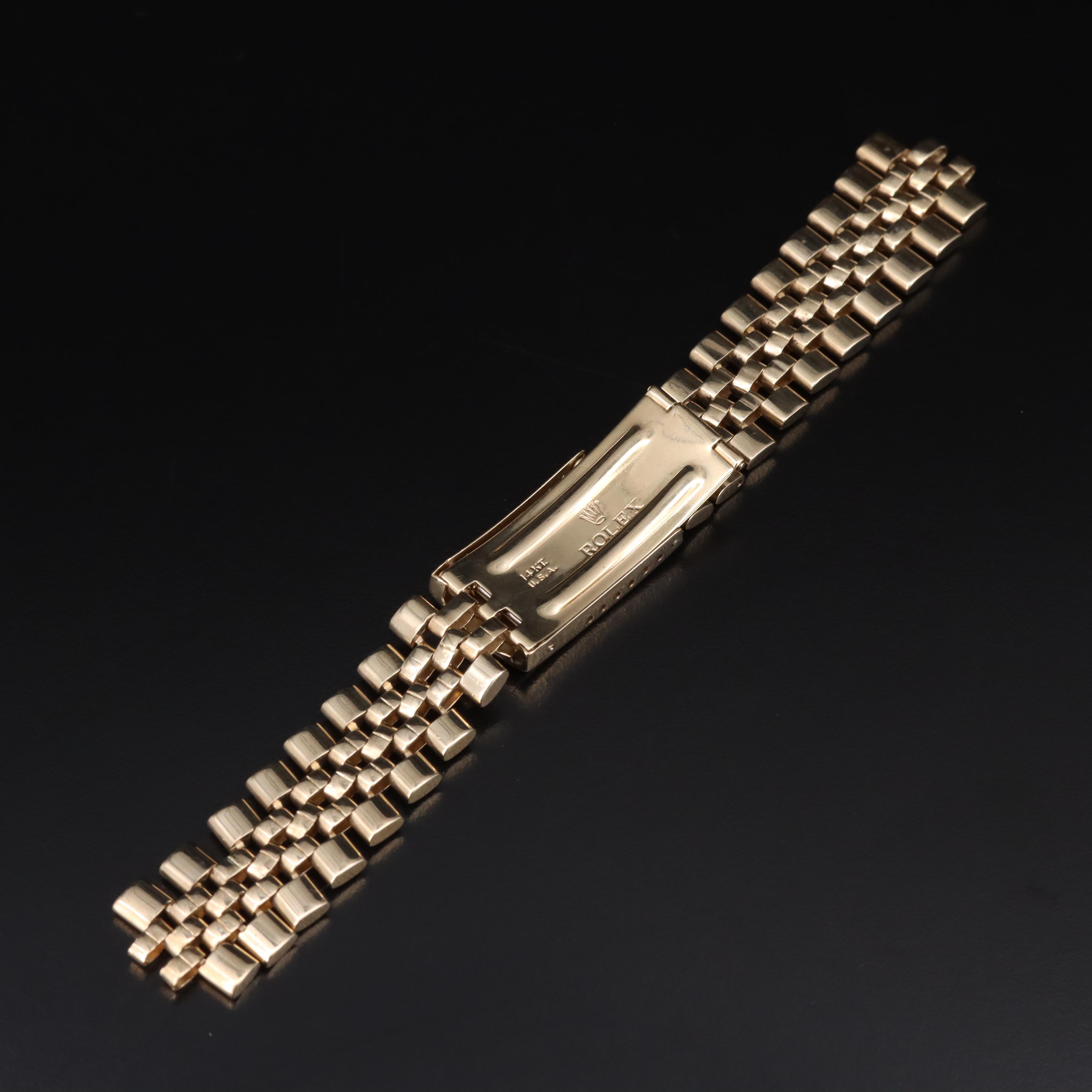 Rolex 14K Jubilee Bracelet | EBTH