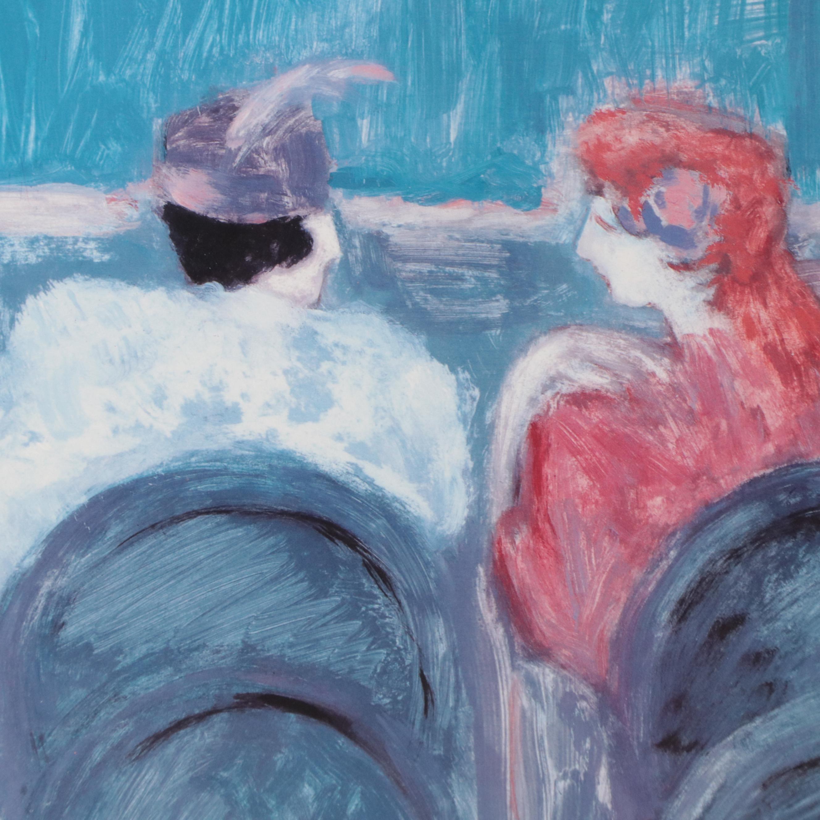 Barbara A. Wood Offset Lithograph "Act II" | EBTH