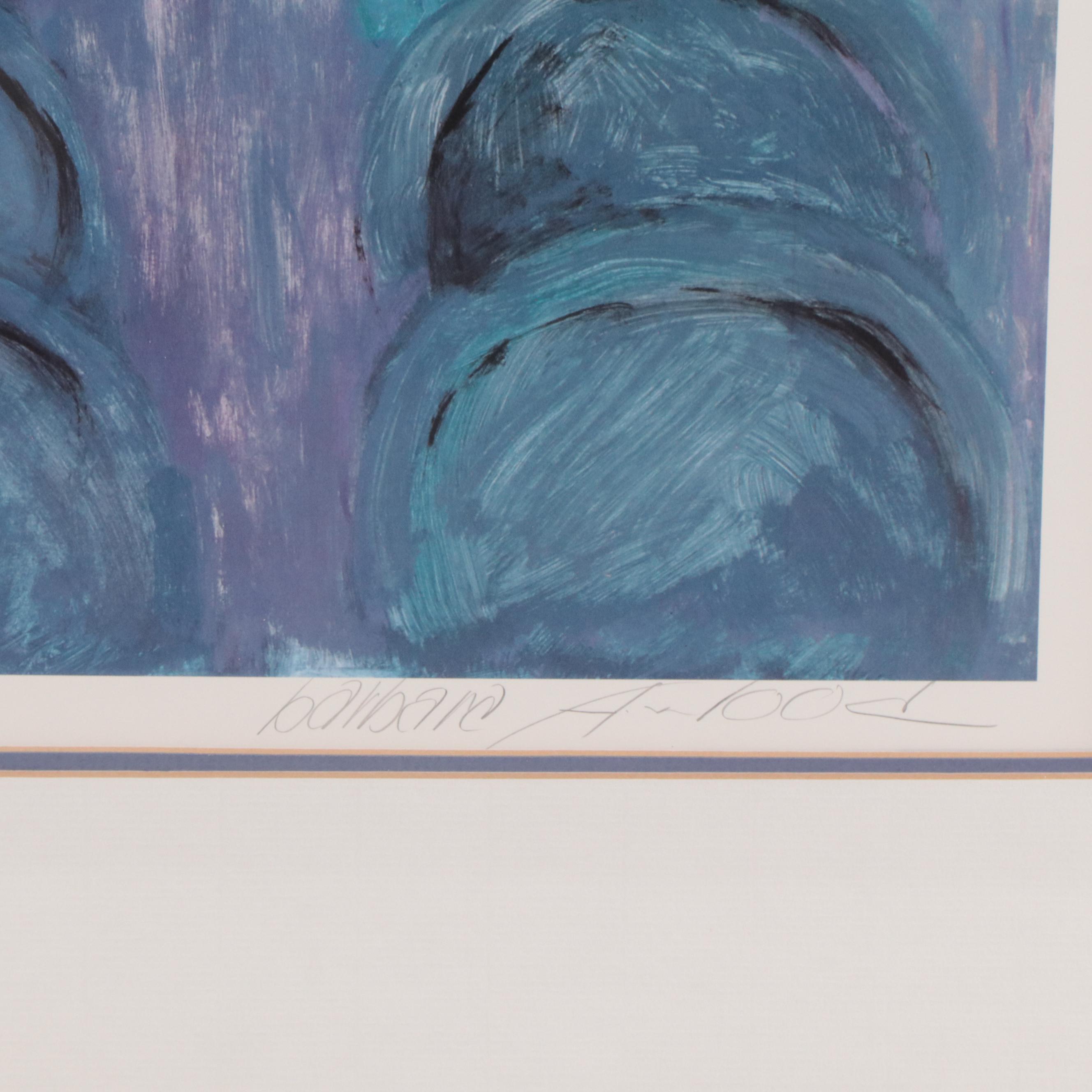 Barbara A. Wood Offset Lithograph "Act II" | EBTH