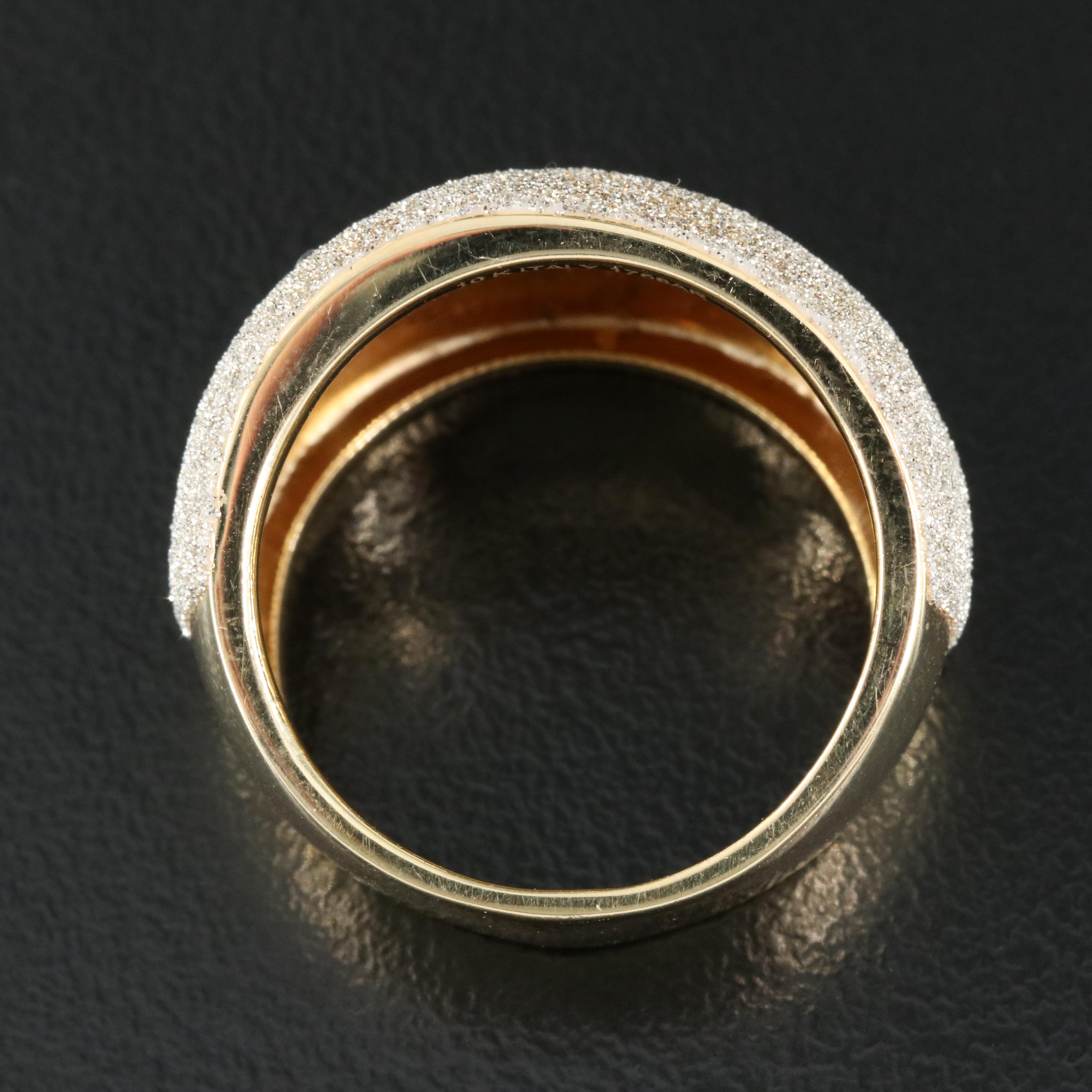 Italian 10K Tapered Ring | EBTH