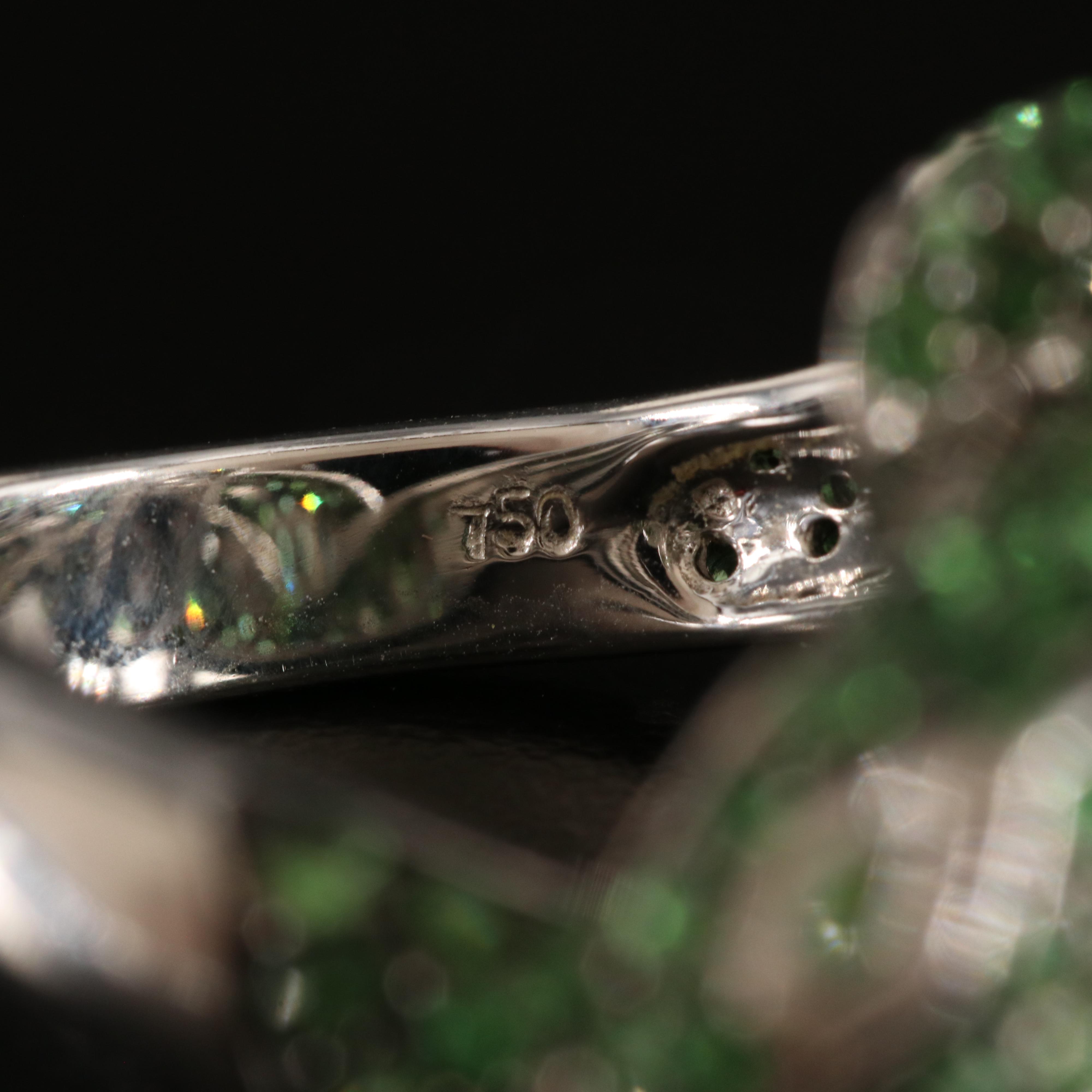 18K Tsavorite Serpent Ring | EBTH