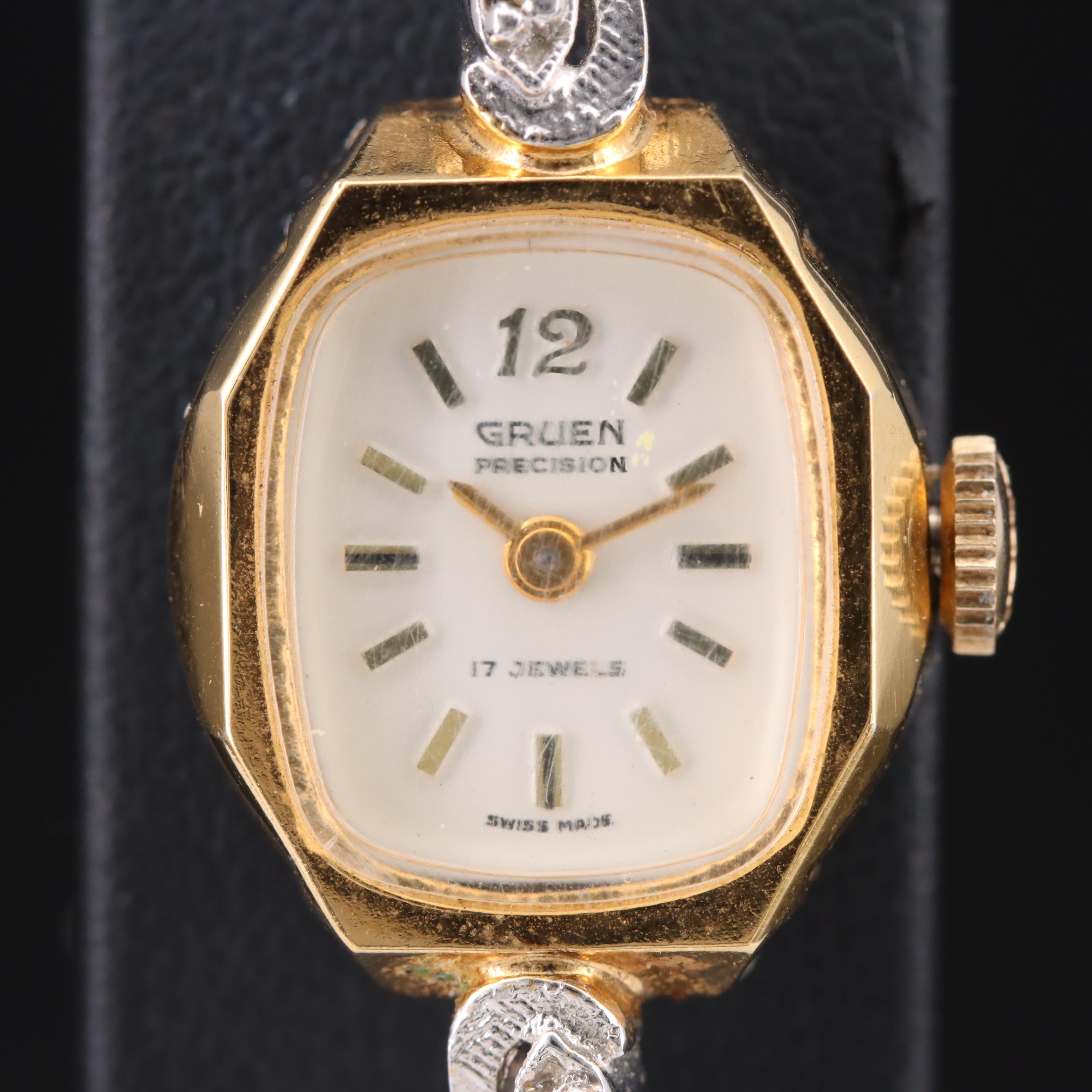 Gruen Diamond Wristwatch | EBTH