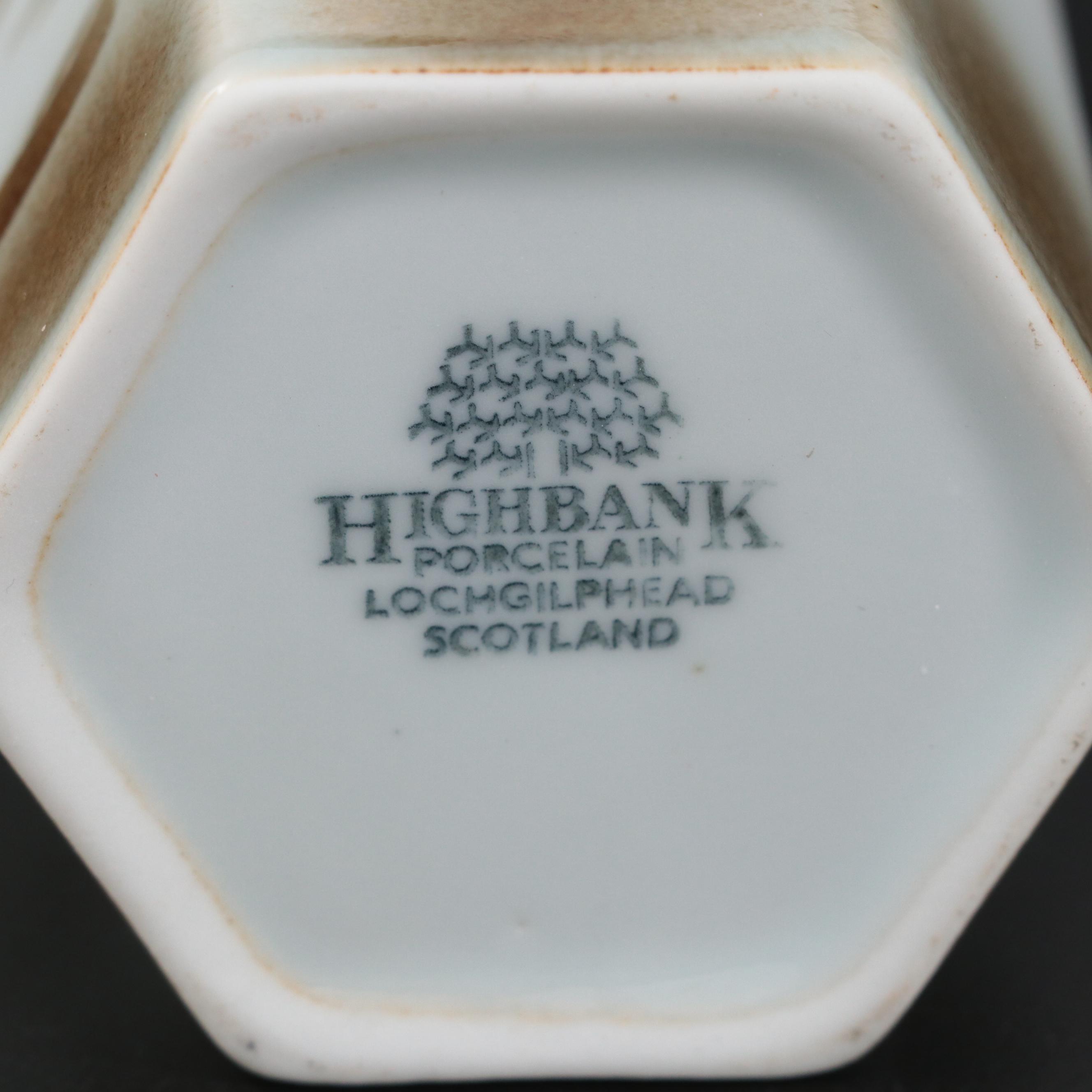 Highbank Hand Painted Scottish Porcelain Vase | EBTH