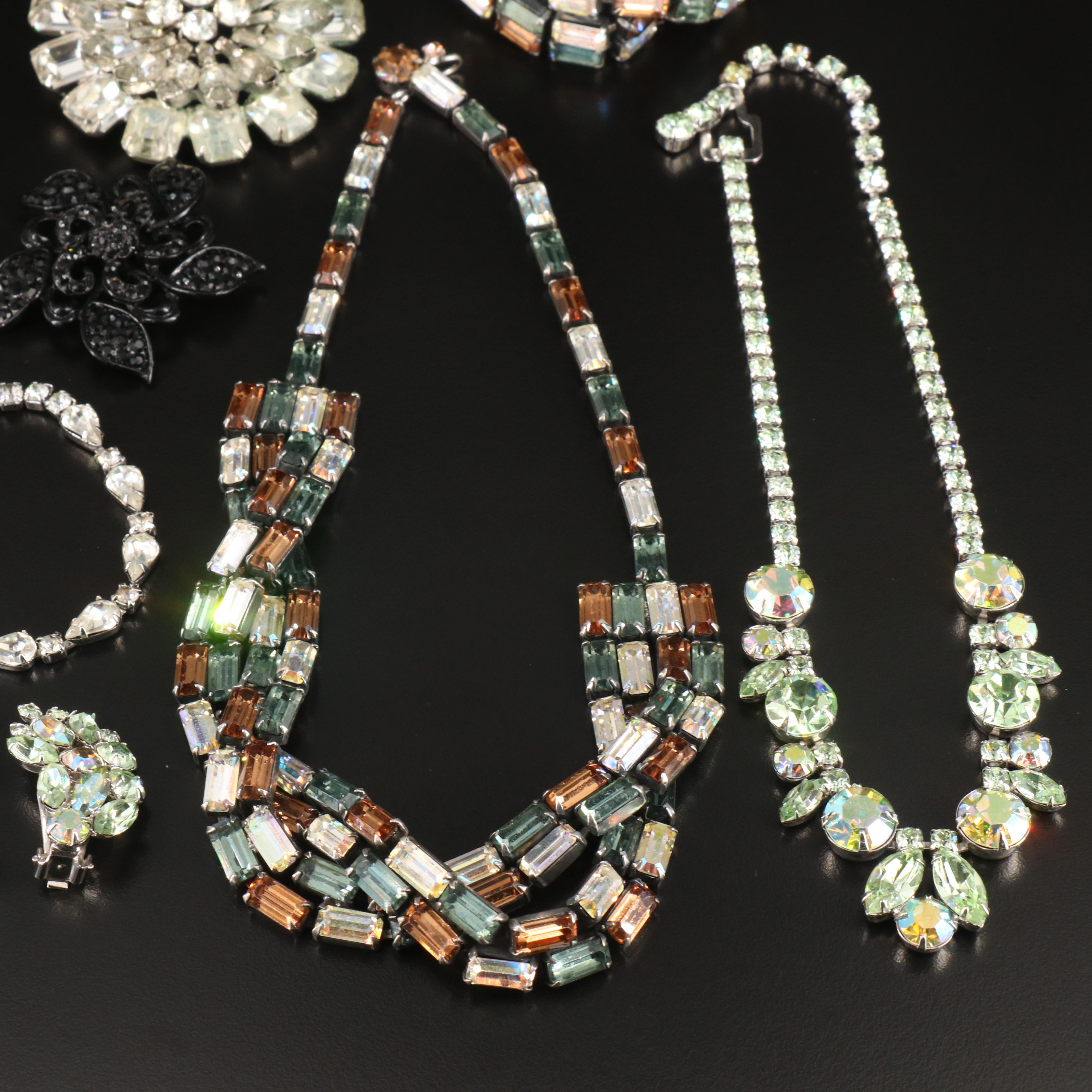 Weiss Rhinestone Jewelry Collection | EBTH