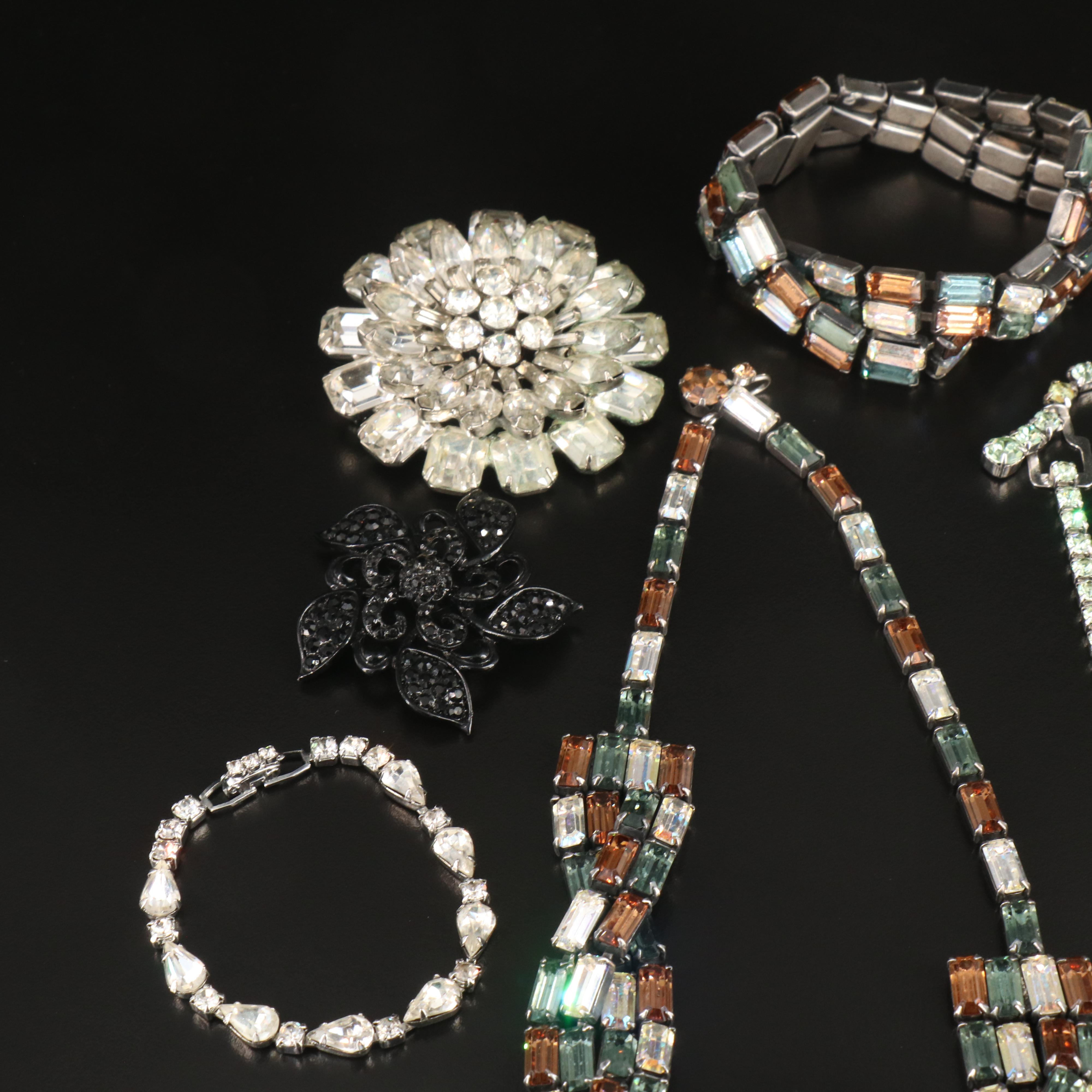 Weiss Rhinestone Jewelry Collection | EBTH