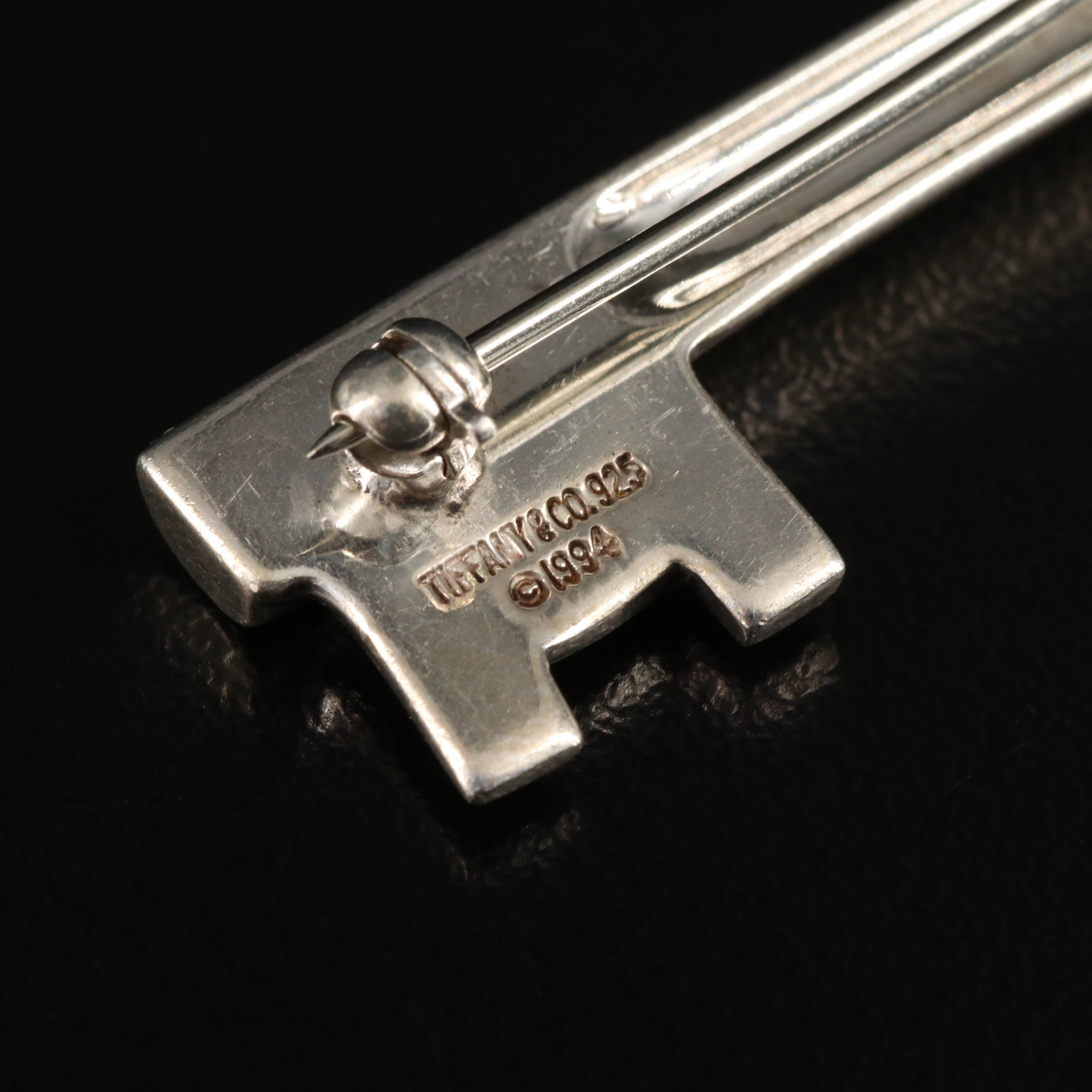 Tiffany & Co. Sterling Key Brooch | EBTH