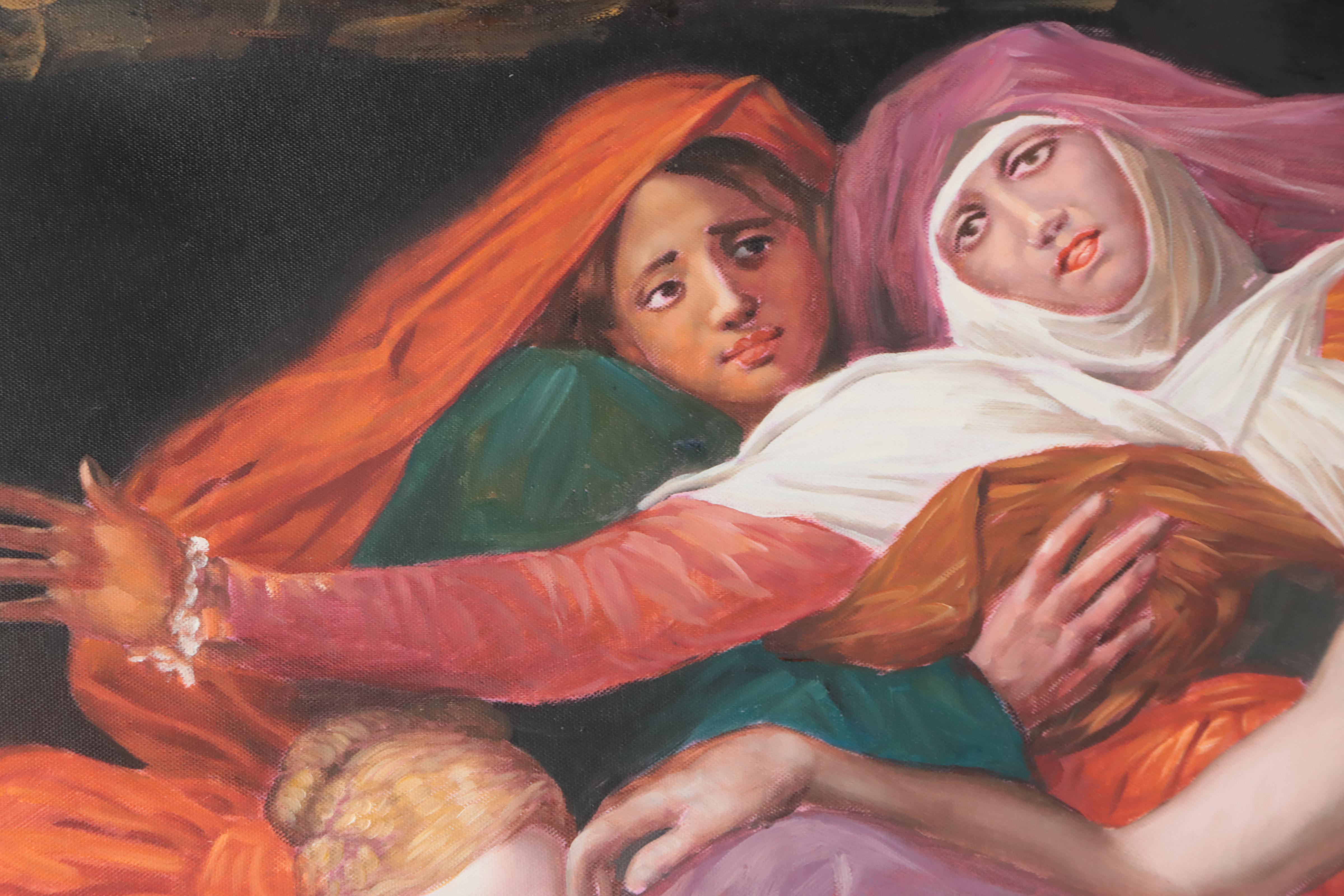 Oil Painting after "Pieta" by Rosso Fiorentino | EBTH