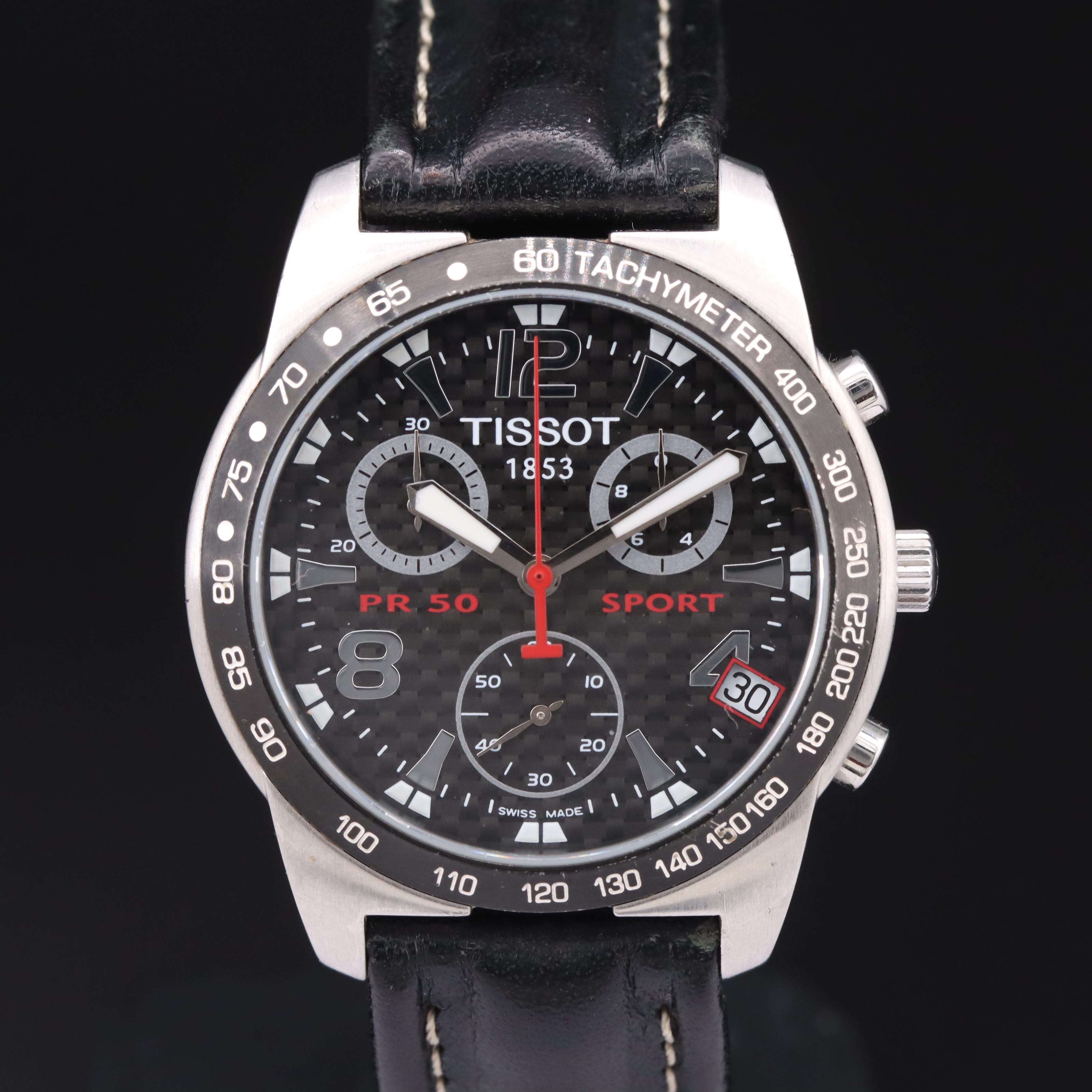 Tissot PR 50 Quartz Sport Chronometer Wristwatch | EBTH