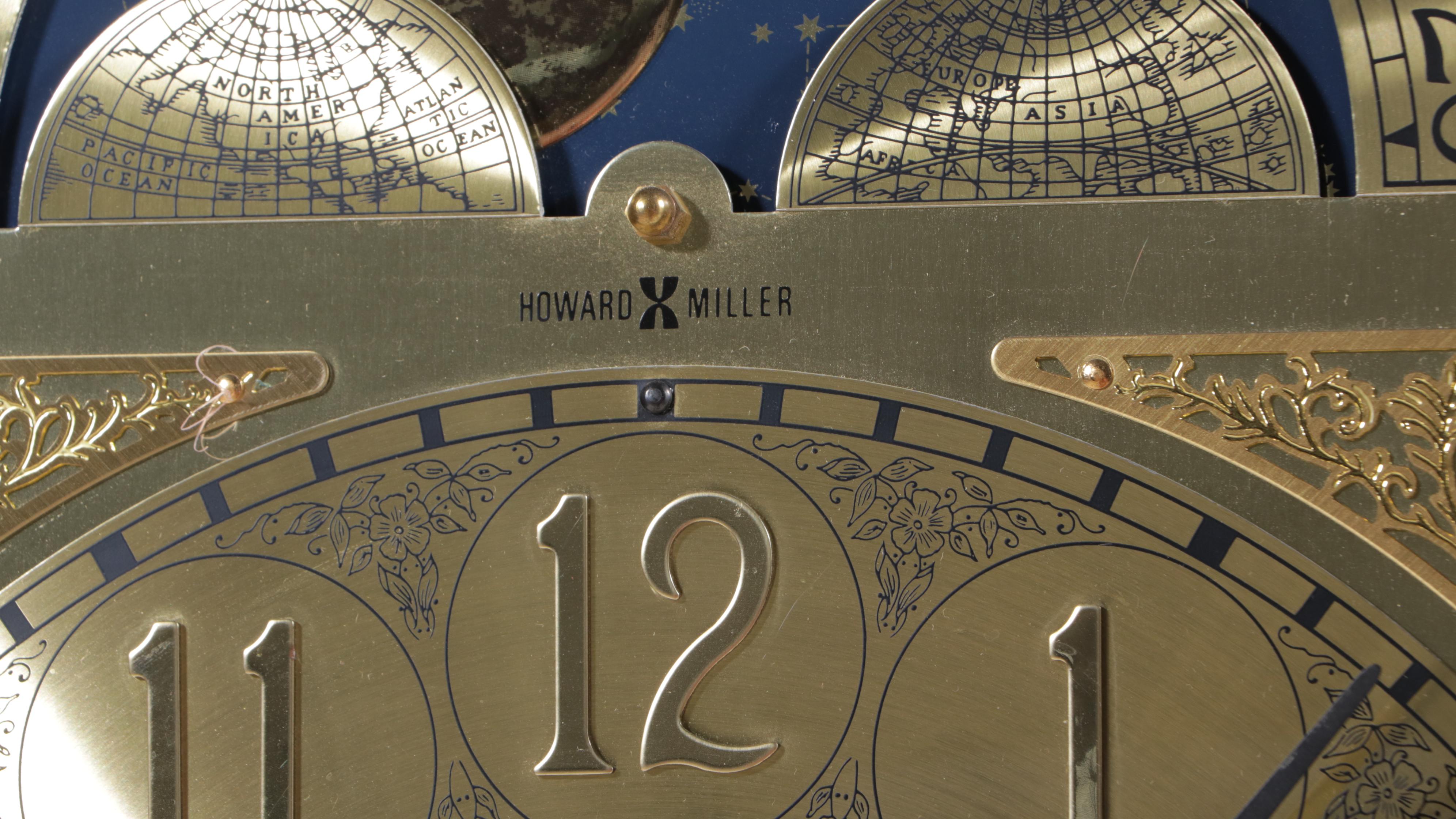 Howard Miller Oak Grandfather Clock | EBTH
