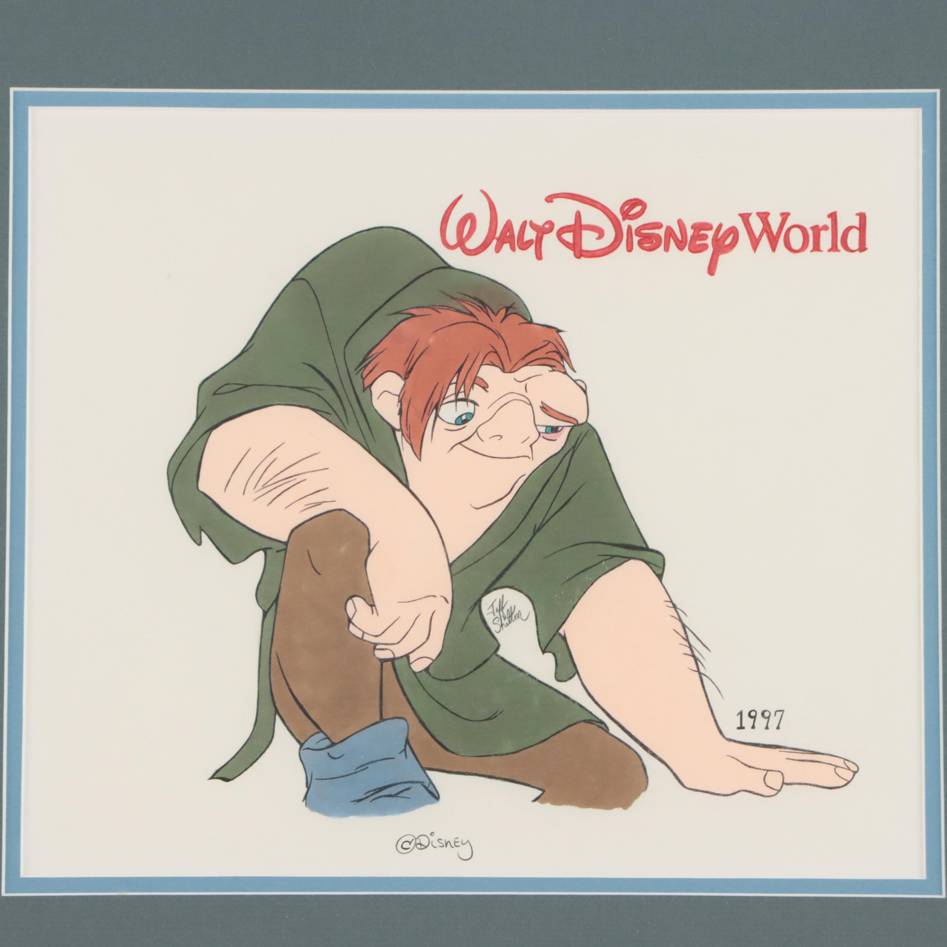 Jeff Shelton Colored Pencil and Ink Drawing of Quasimodo, 1997 | EBTH