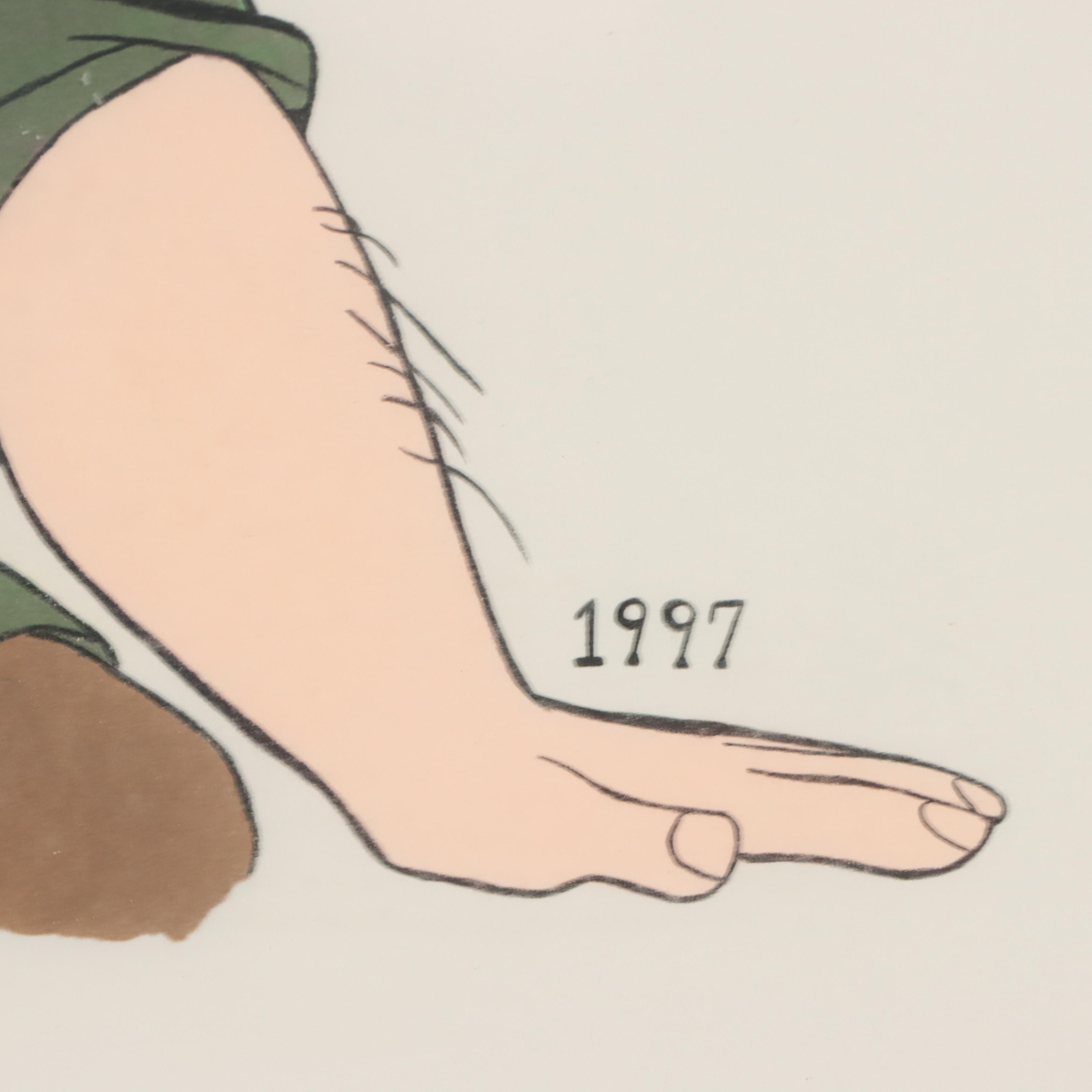 Jeff Shelton Colored Pencil and Ink Drawing of Quasimodo, 1997 | EBTH