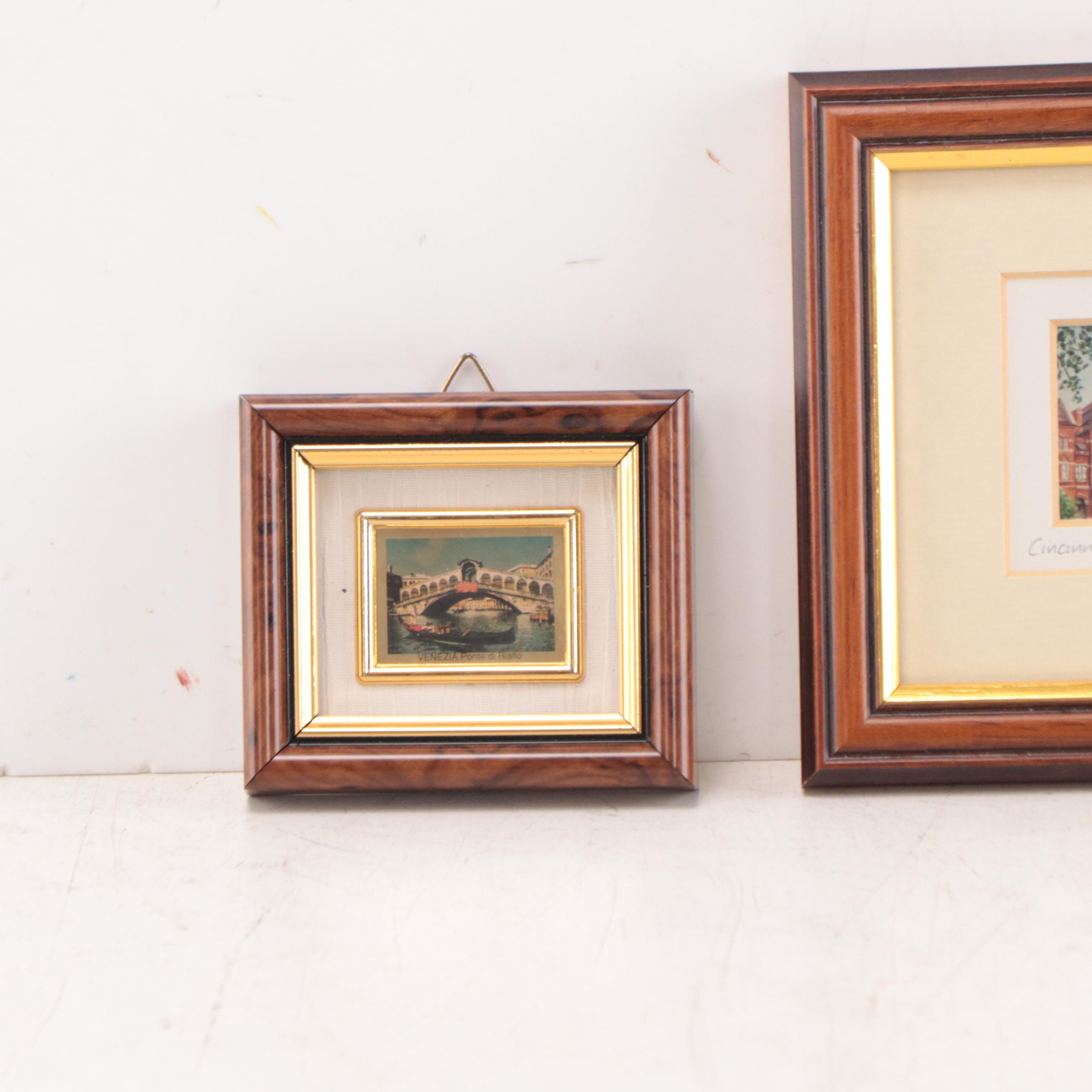 Chromogenic Color Print After Watercolor Painting "Cincinnati Music ...