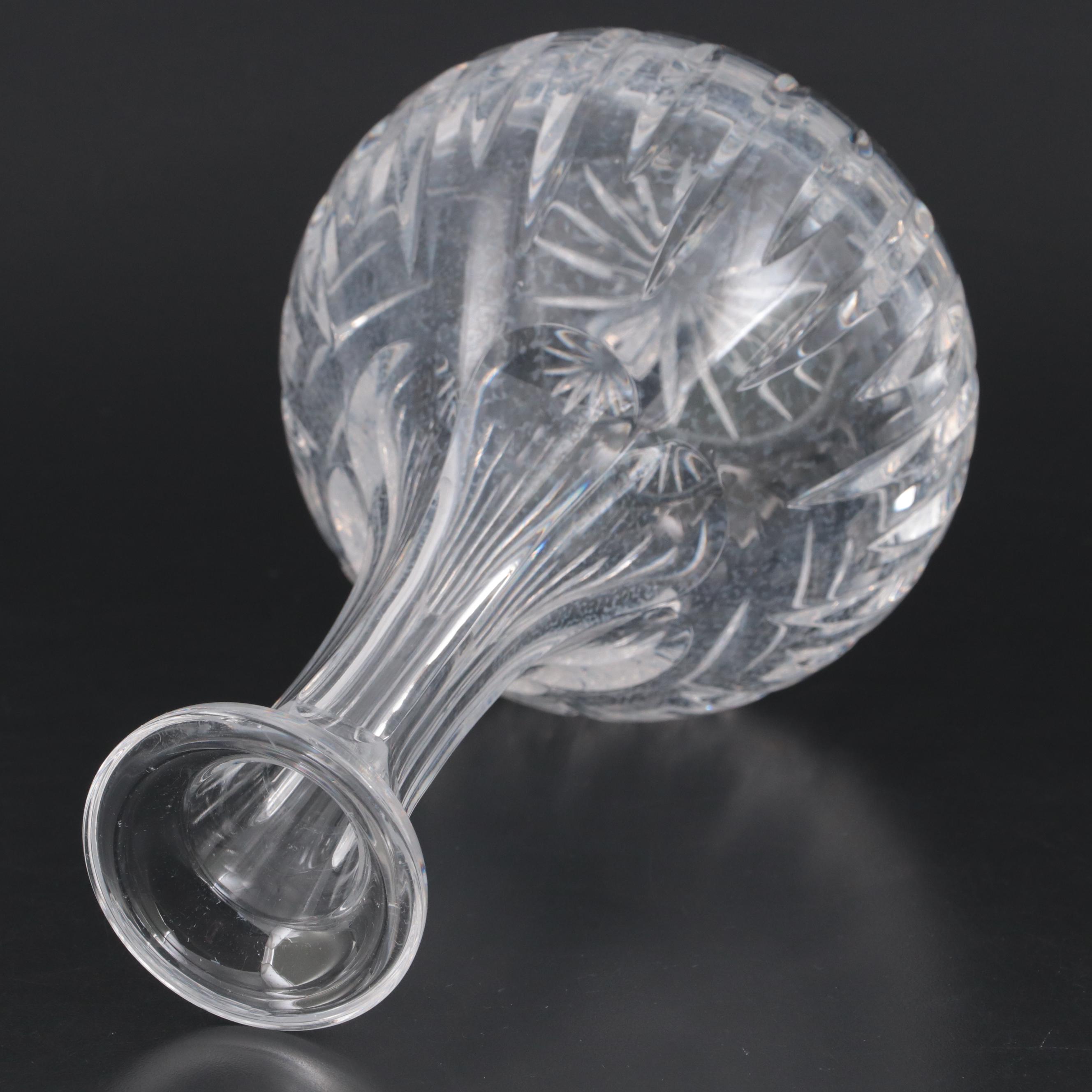 Atlantis Crystal Decanter with Bar Glasses and Glass Tableware | EBTH