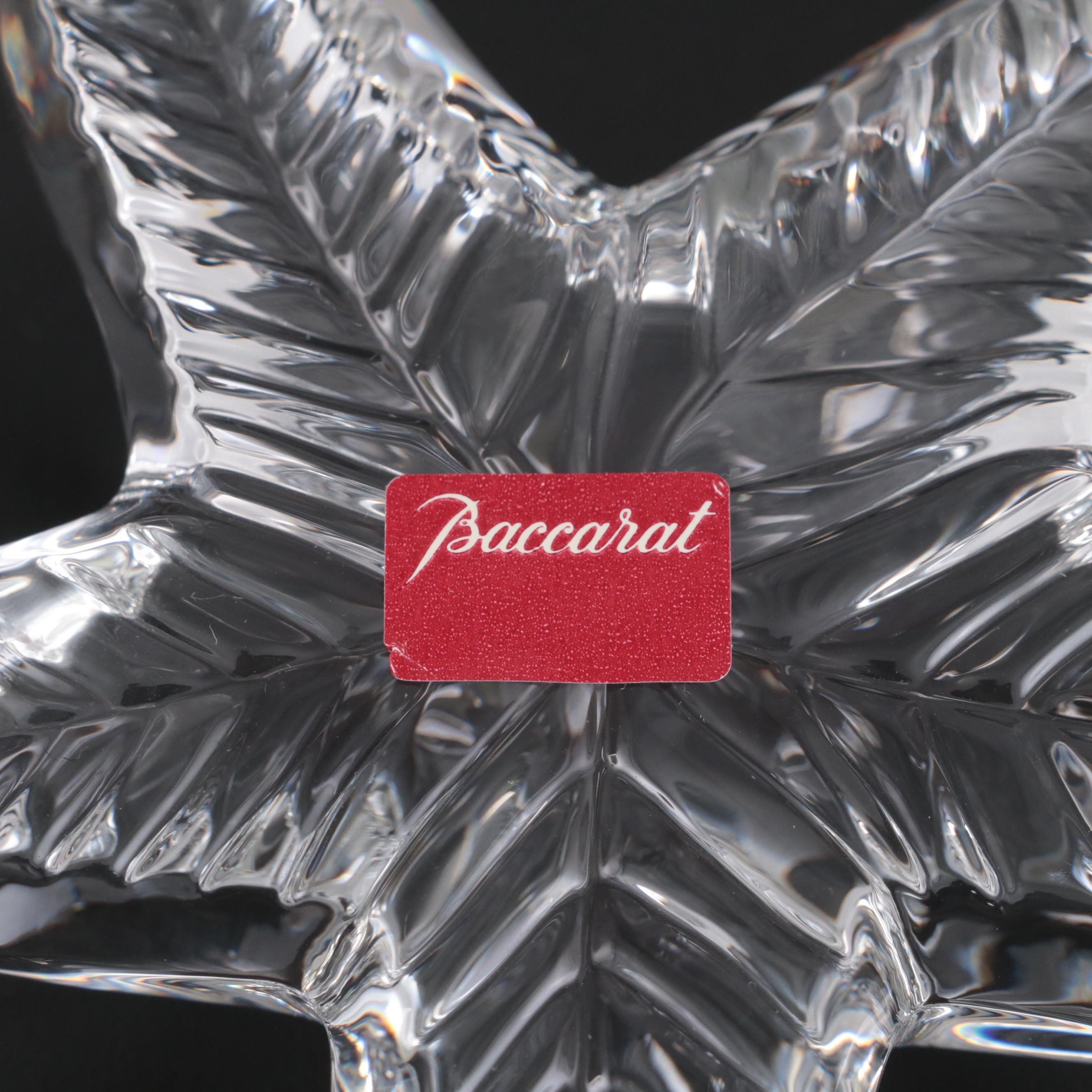 Baccarat Crystal Zodiac Dragon and Star Fish Figurines | EBTH