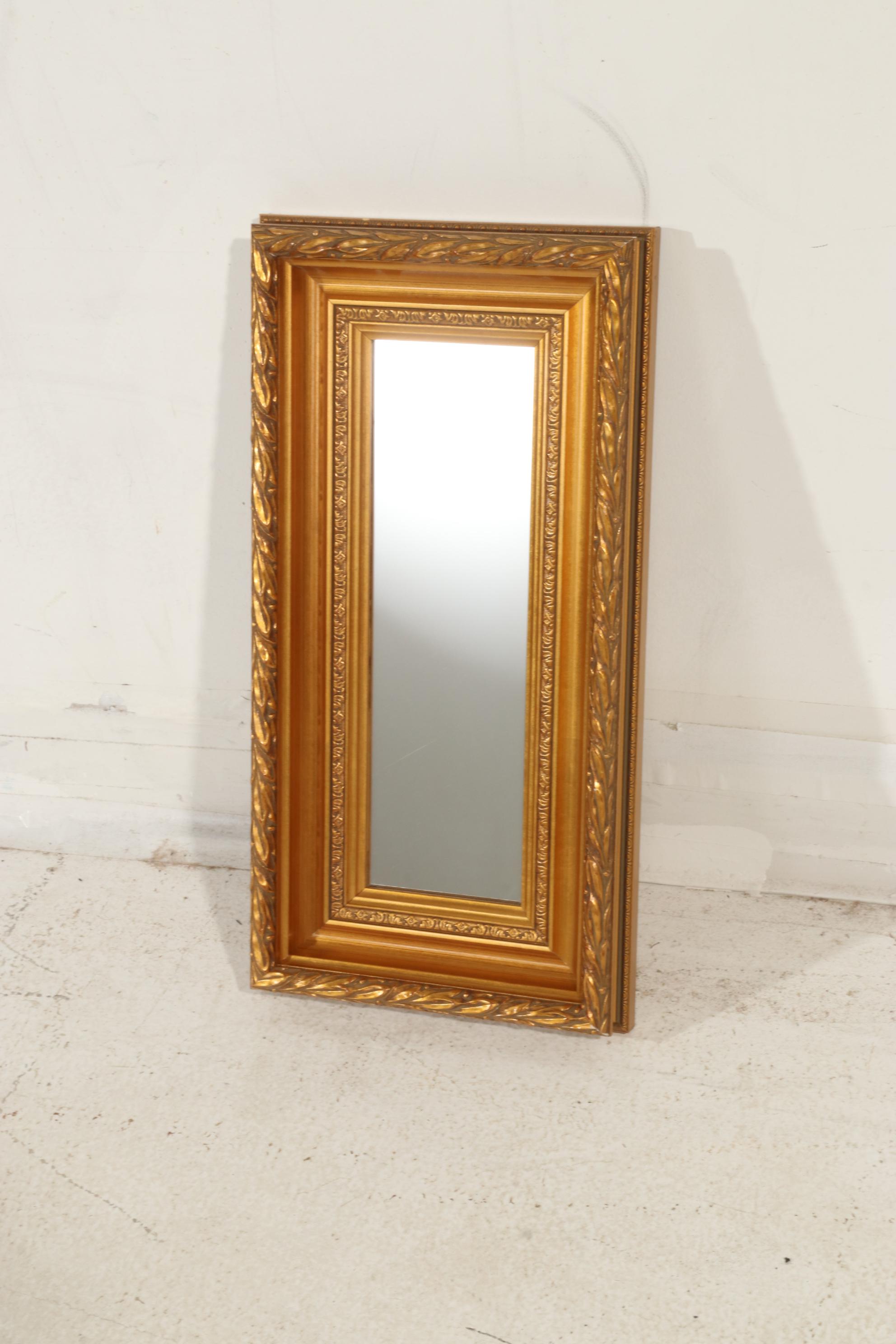 The Bombay Company Neoclassical Style Wall Shelves and Giltwood Mirror ...