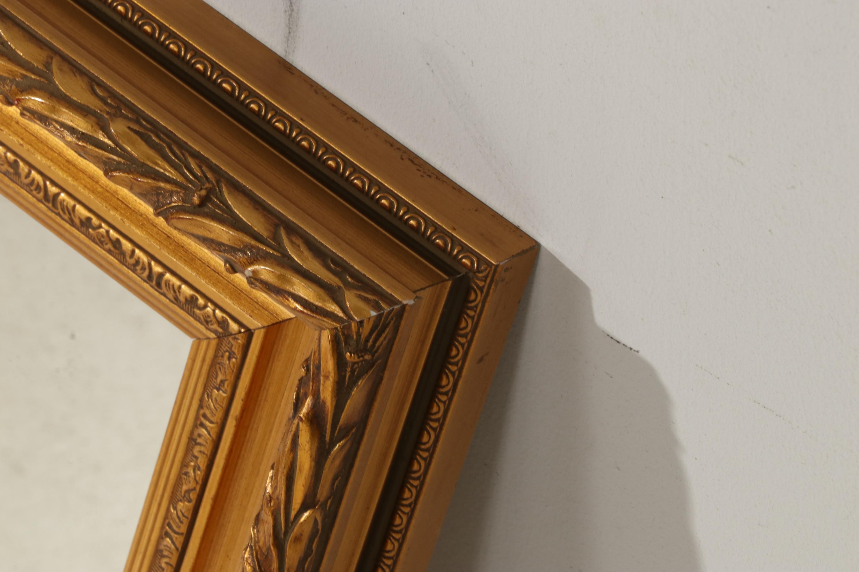 The Bombay Company Neoclassical Style Wall Shelves and Giltwood Mirror ...