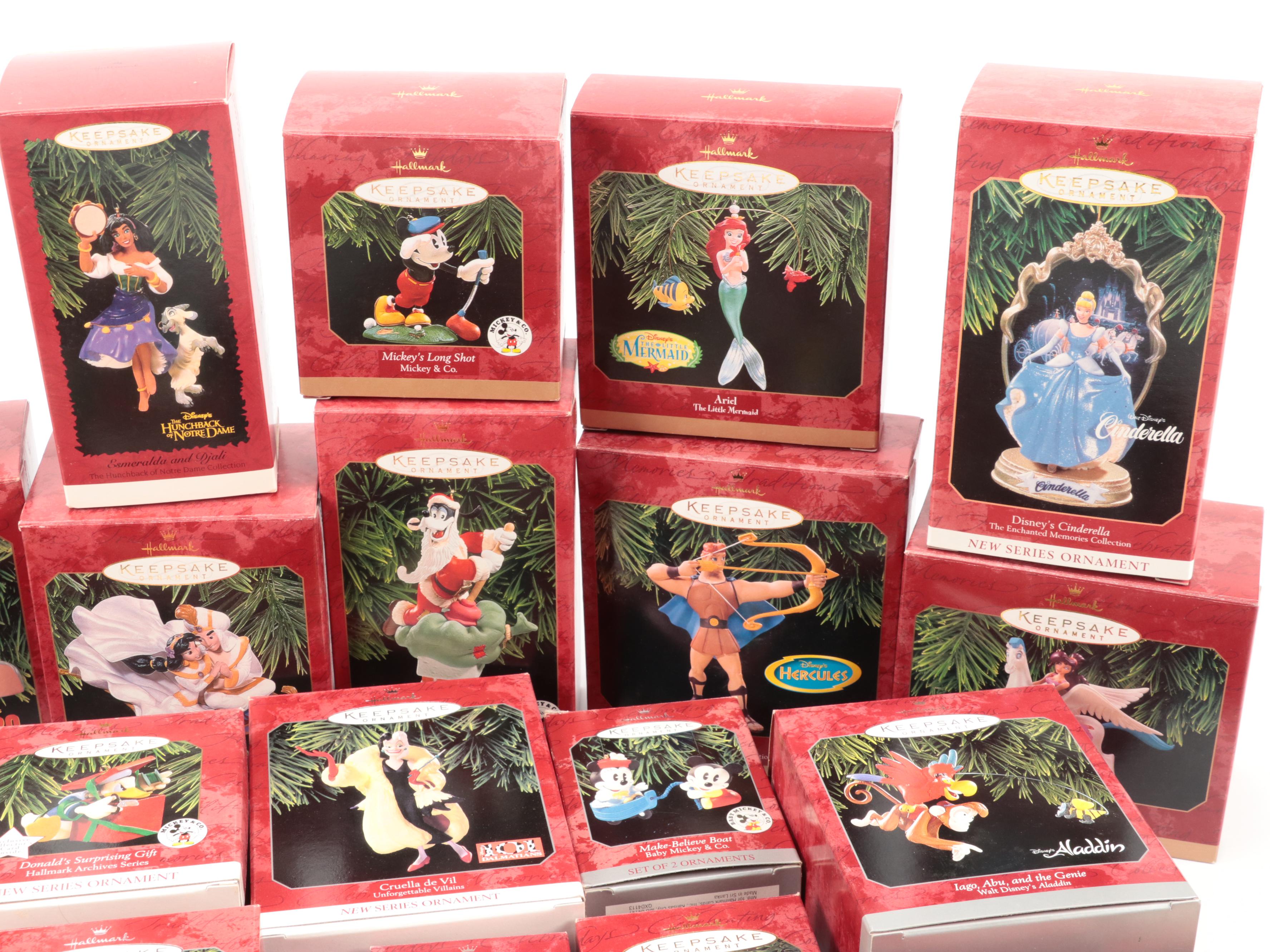 Hallmark Keepsake Disney Character Ornaments | EBTH